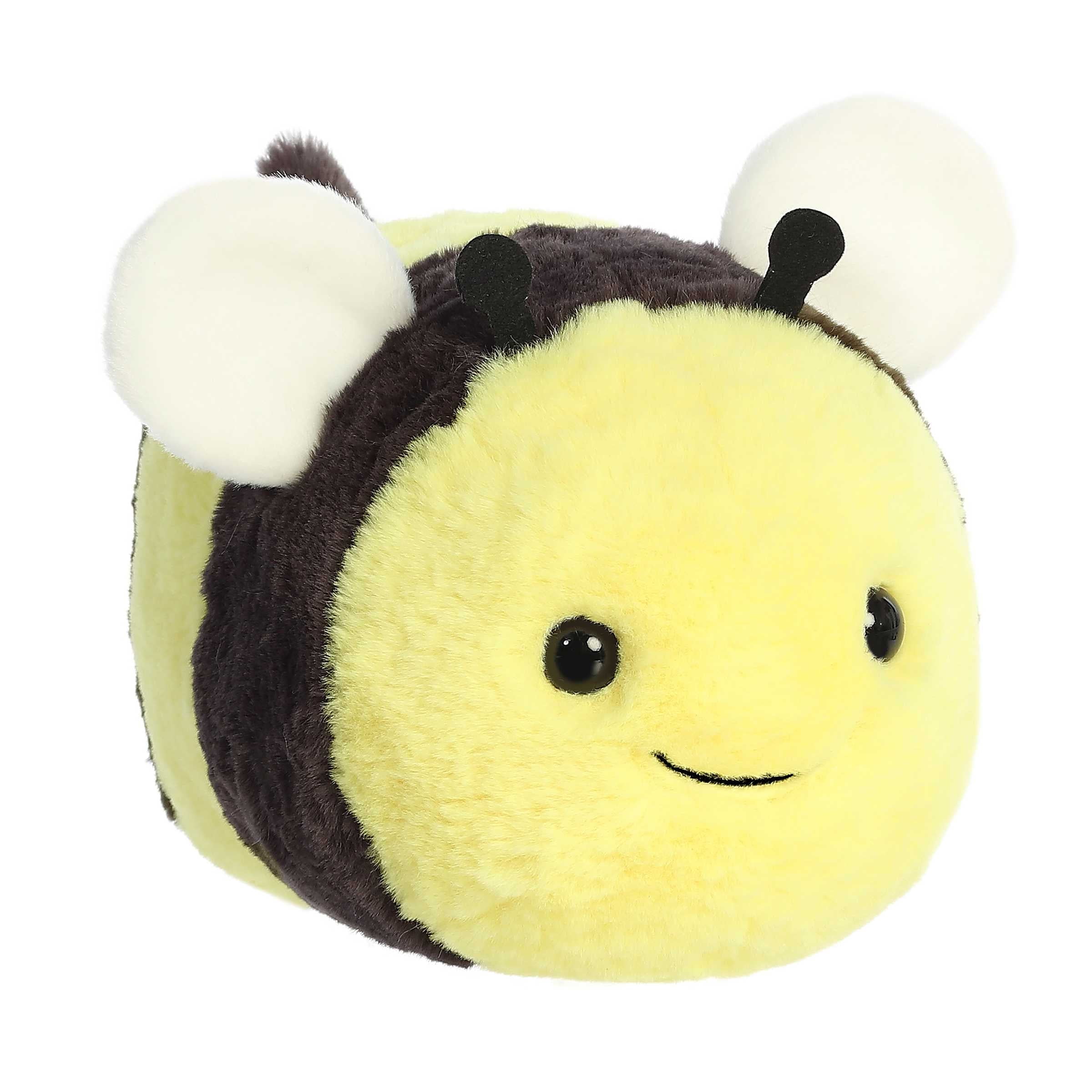 Aurora 10 in. Bumble Plushie Spudsters Bee Toy for Kids, Soft Comforting Cuddle, Yellow ...