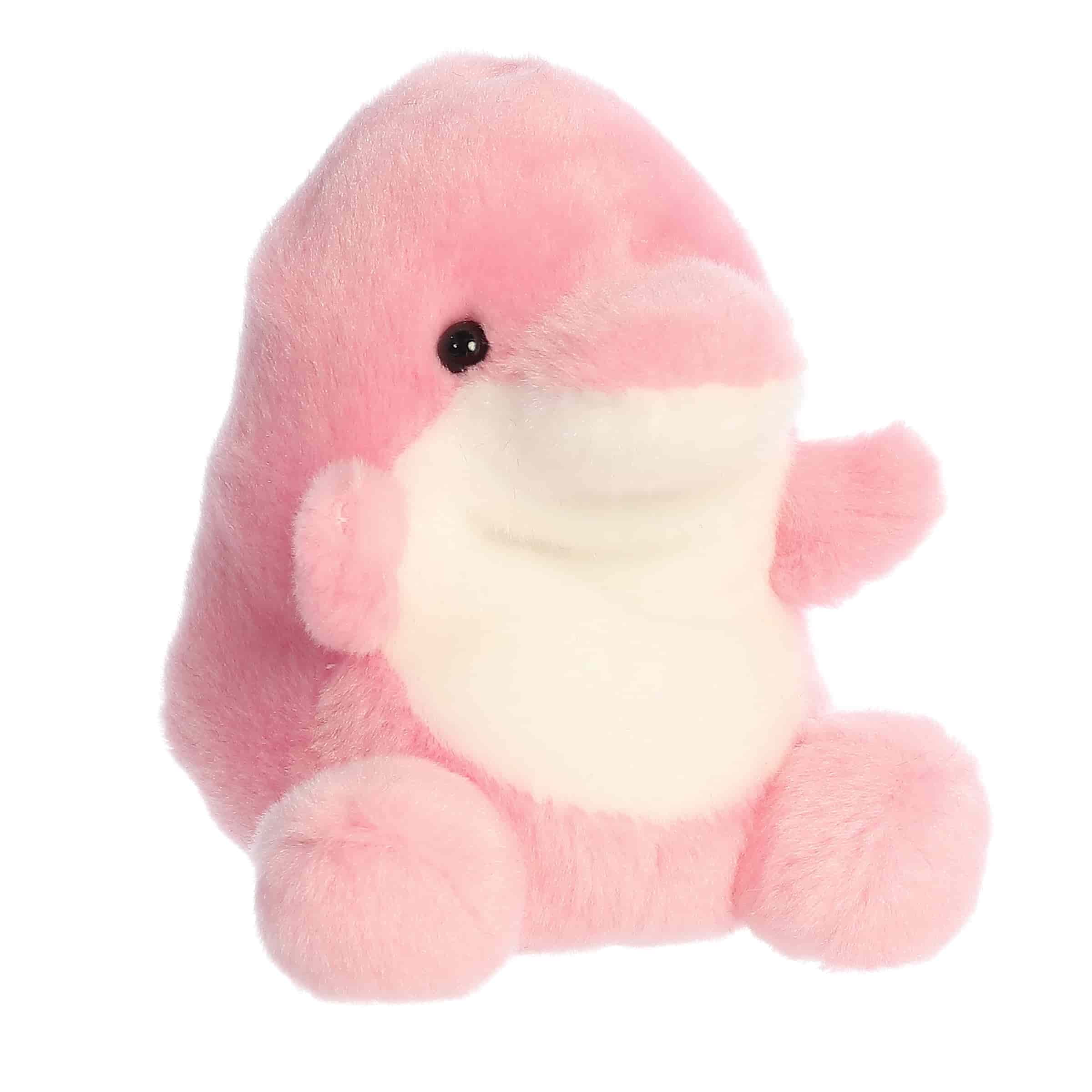 Aurora - Mini Adorable Stuffed Animal - 4.5" Amazonia Pink Dolphin ...