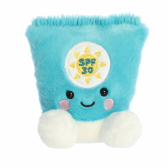 Aurora - Mini Blue Adorable Stuffed Animal - 5" Clara Sunscreen - Palm ...