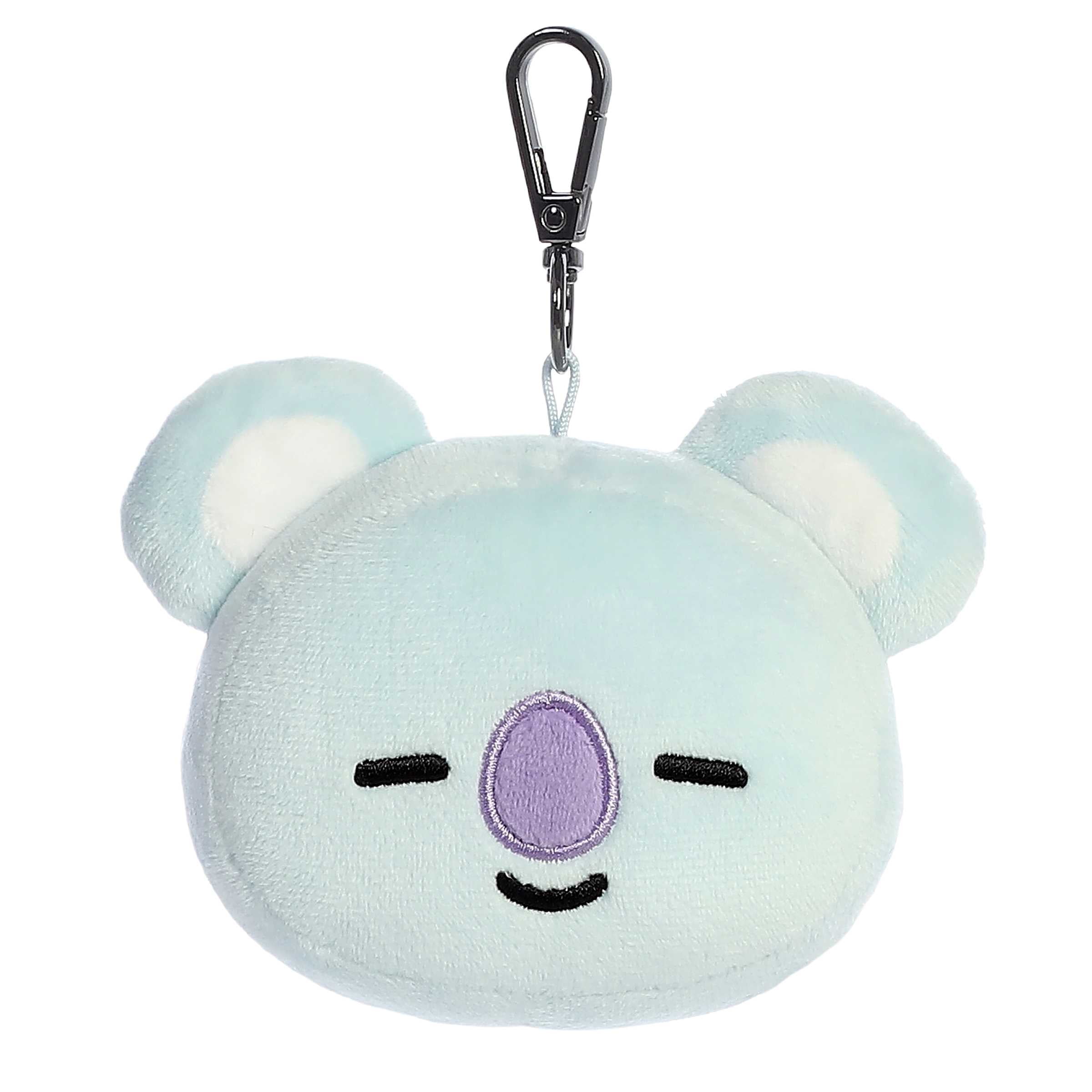Aurora - Mini Blue BT21 - 4" KOYA Clip-On - Lovable Stuffed Doll ...