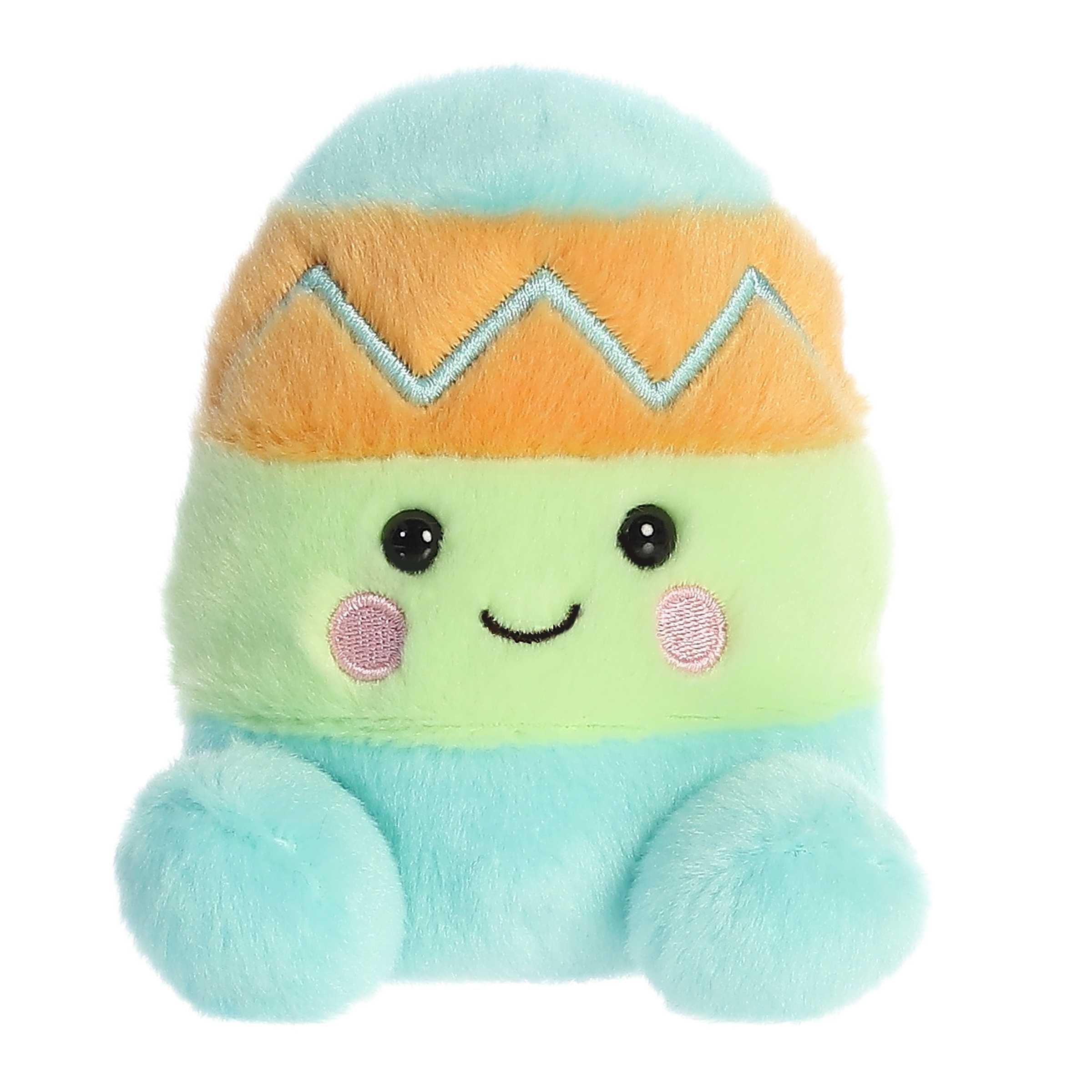 Aurora - Mini Blue Palm Pals - 5" Ziggy Egg - Adorable Stuffed Animal ...