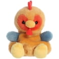 Aurora - Mini Brown Palm Pals - 4.5" Red Rooster - Adorable Stuffed ...