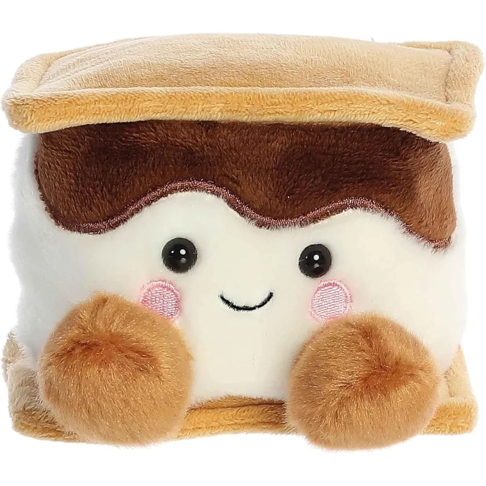 Aurora Mini Brown Palm Pals 4.5" Toastee S'more Stuffed Animal ...