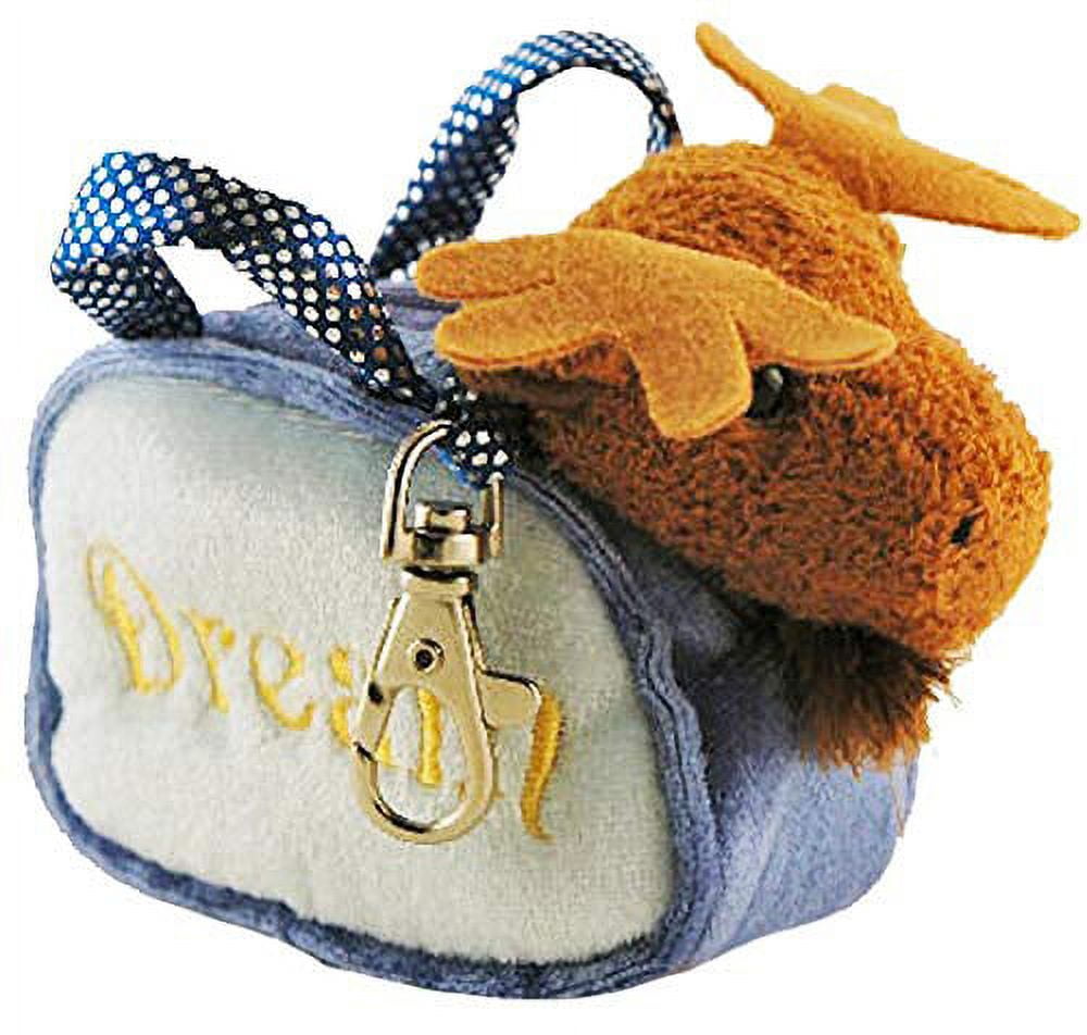 Aurora Mini Fancy Pals Pet Moose Purse for Daycare Comfort - Walmart ...
