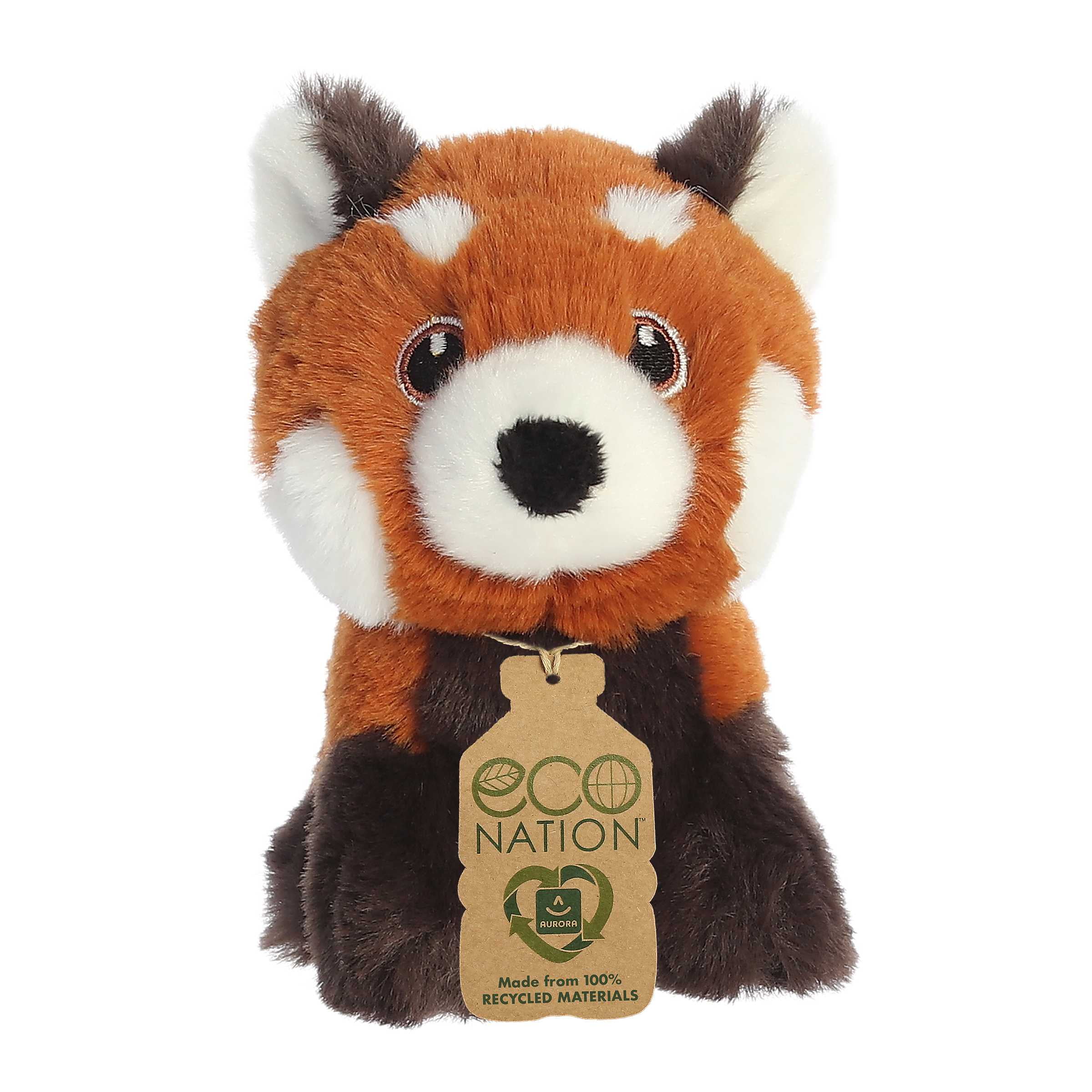 Aurora - Mini Orange Eco Nation - 5" Red Panda - Eco-Friendly Stuffed ...