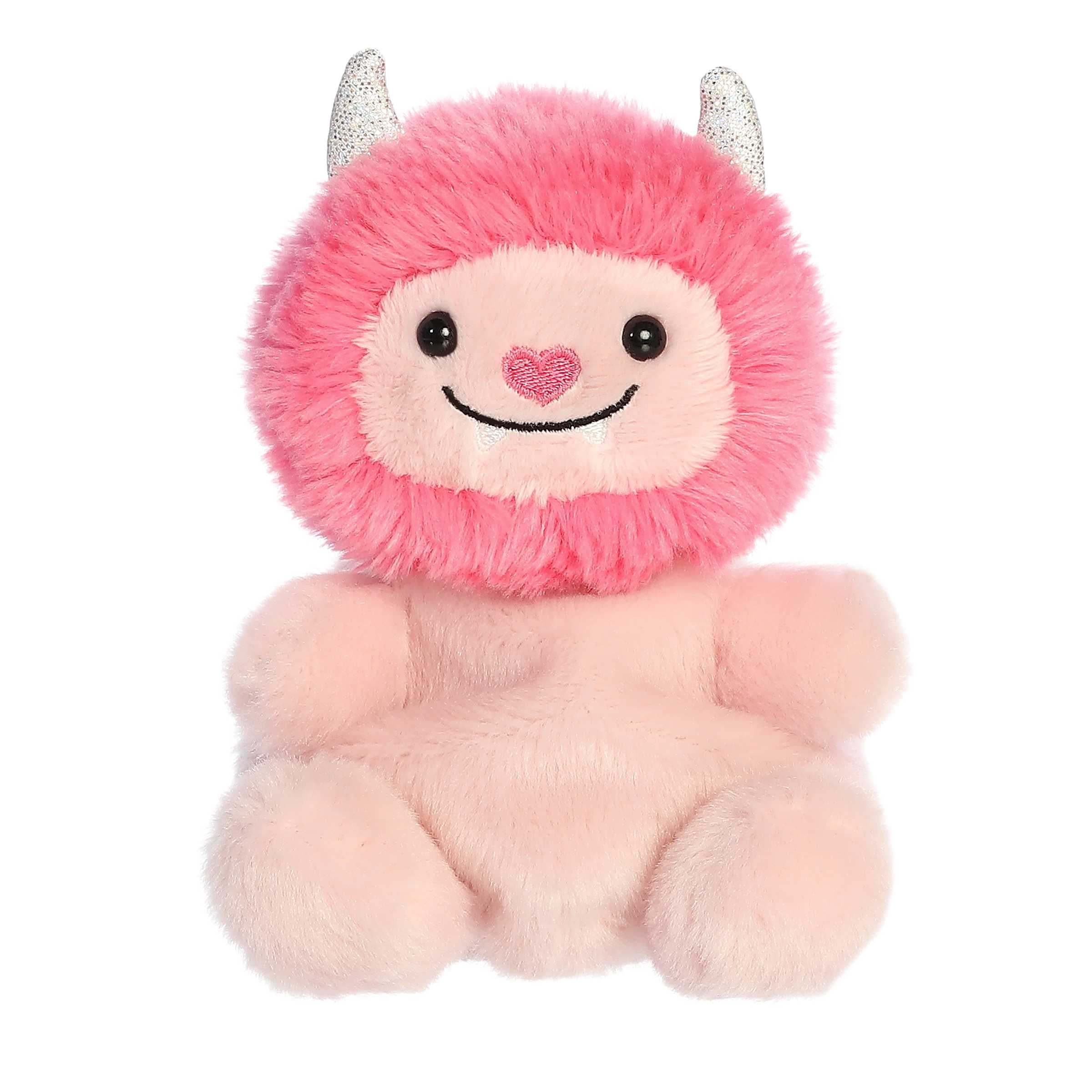Aurora Mini Pink Palm Pals 5" Susan Love Monster Plush Toy - Walmart.com