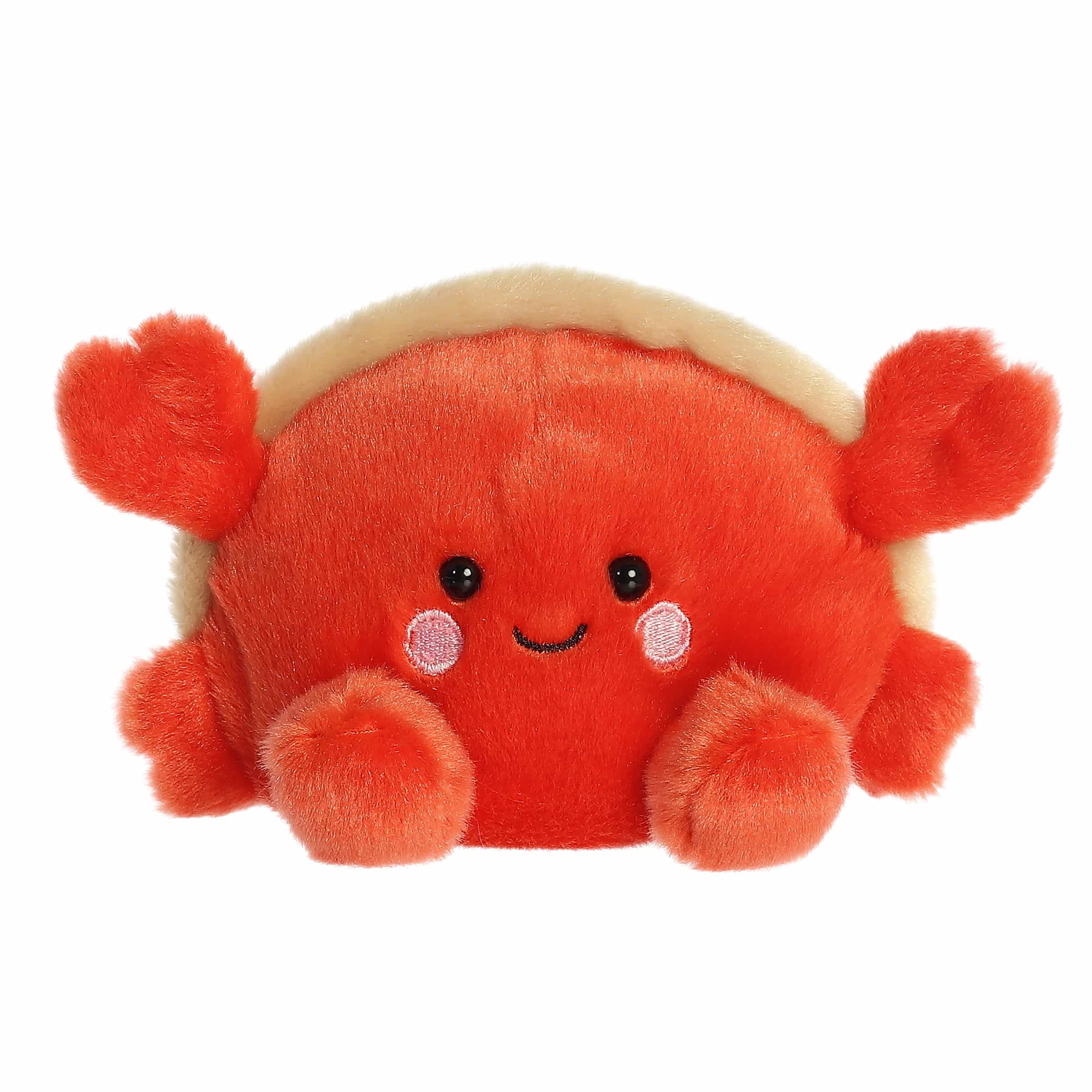 Aurora - Mini Red Adorable Stuffed Animal - 5" Tide Hermit Crab - Palm ...
