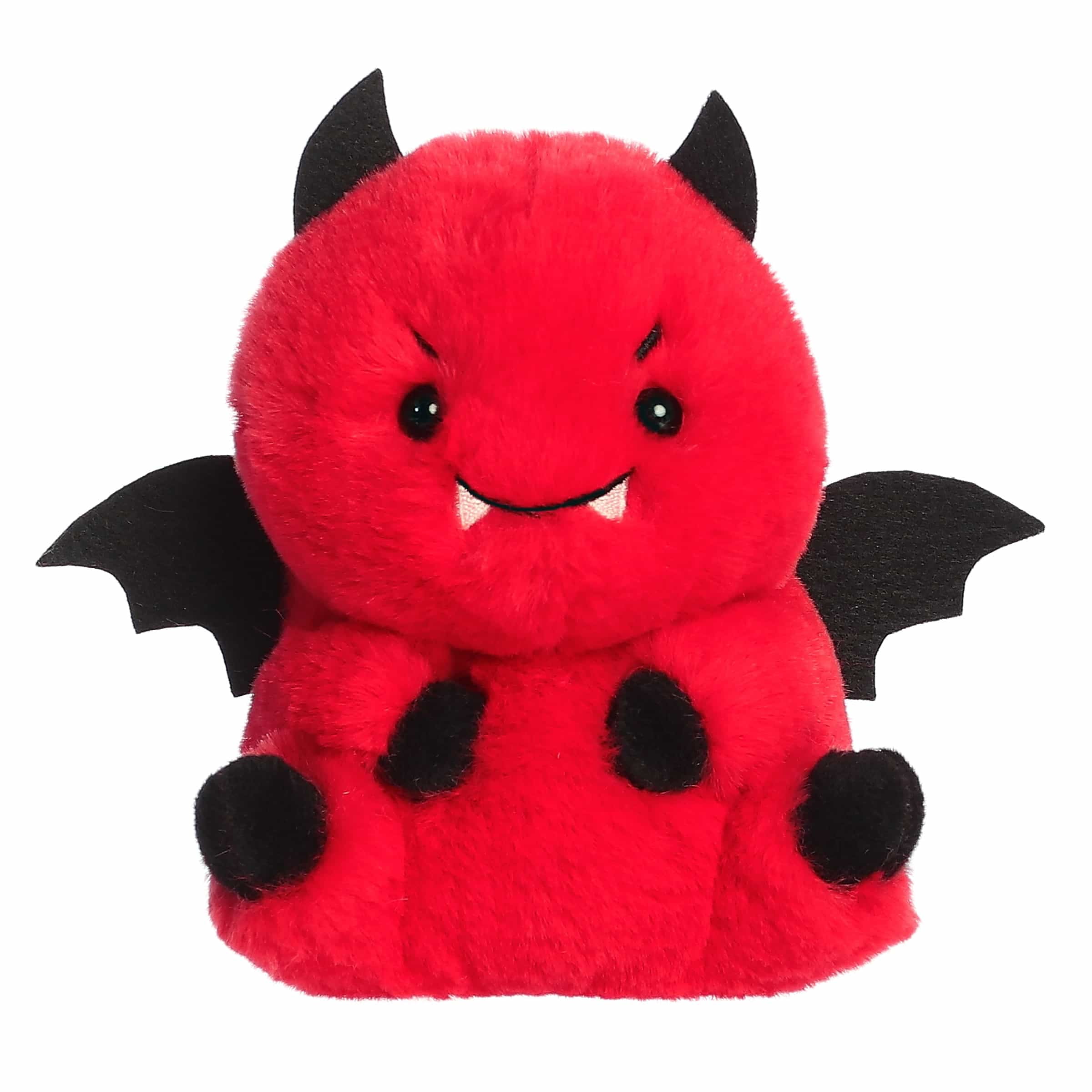 Aurora - Mini Red Spooky Stuffed Animal - 5" Danny Devil - Rolly Pet ...