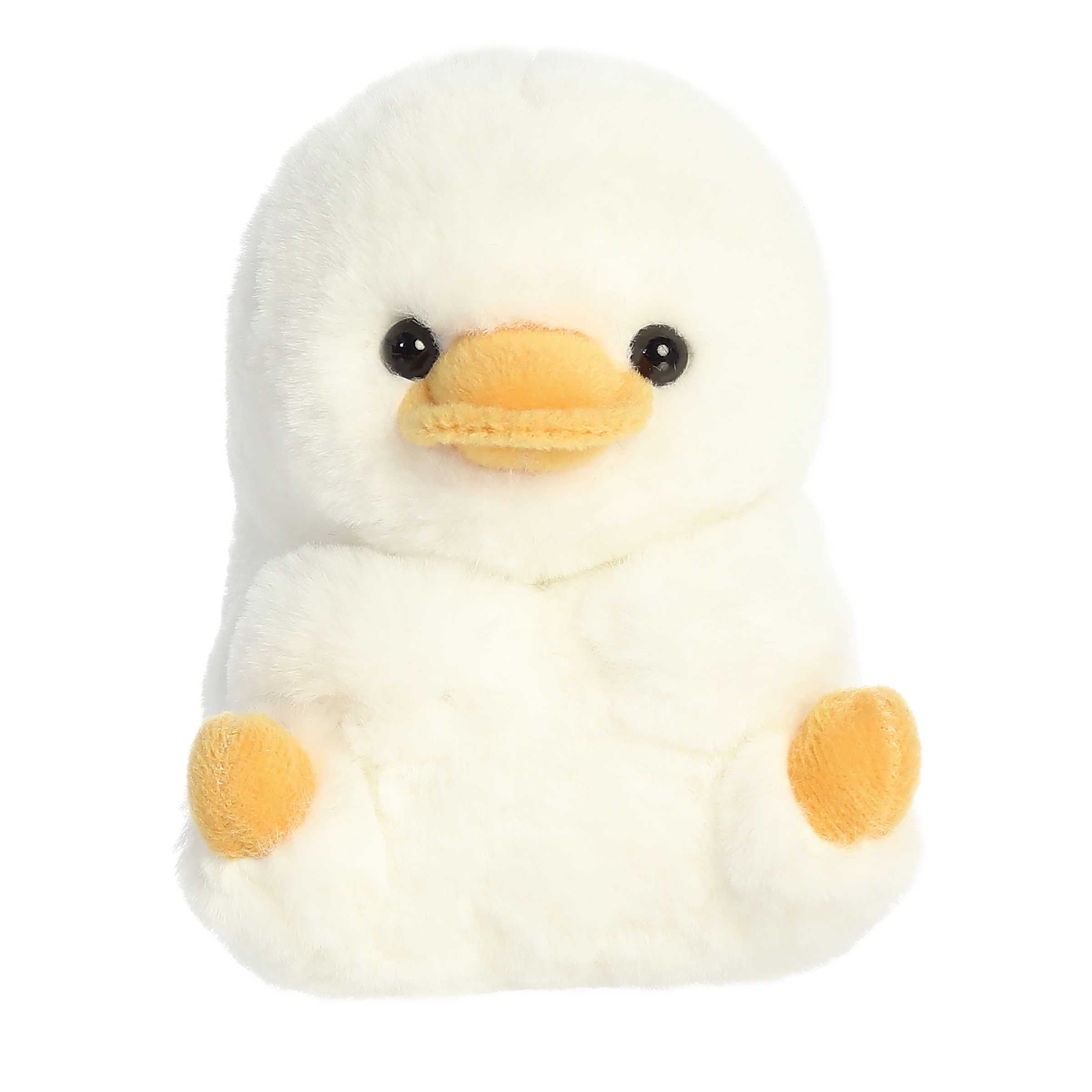 Aurora - Mini White Rolly Pet - 5" Delight Duck - Playful Stuffed ...