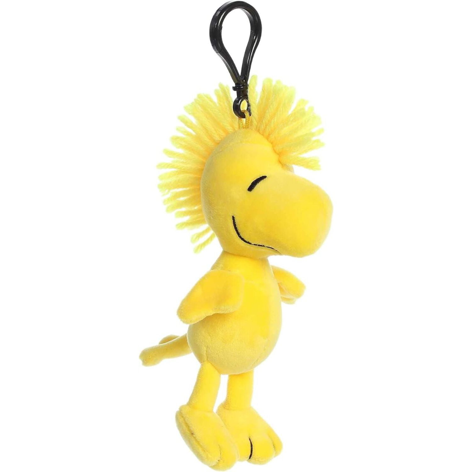 Aurora® Peanuts Woodstock 5 Inch Clip On Keychain Plush Stuffed Animal ...