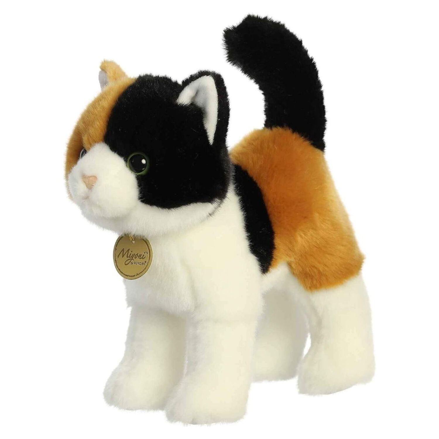 Aurora® Miyoni® Calico Cat 9" Inch Stuffed Animal Toy - Walmart.com