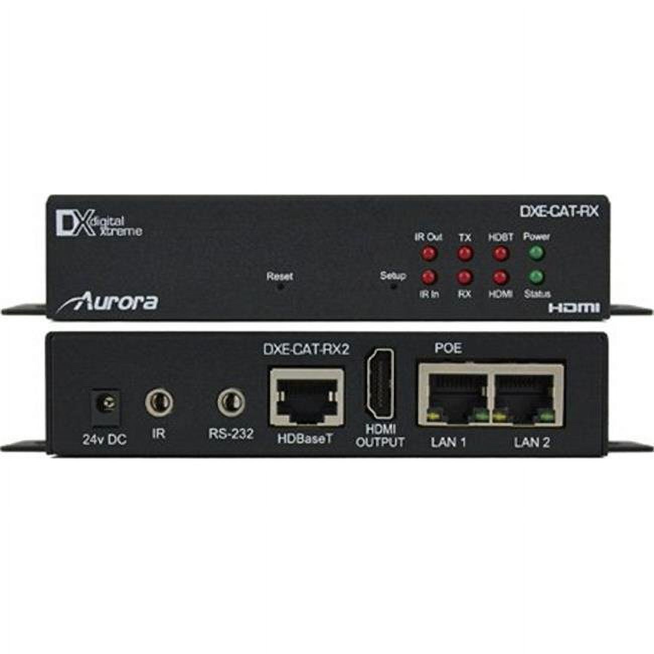 Aurora Multimedia AURA-DXECATRX24K 330 ft. HDBaseT Receiver - Walmart.com