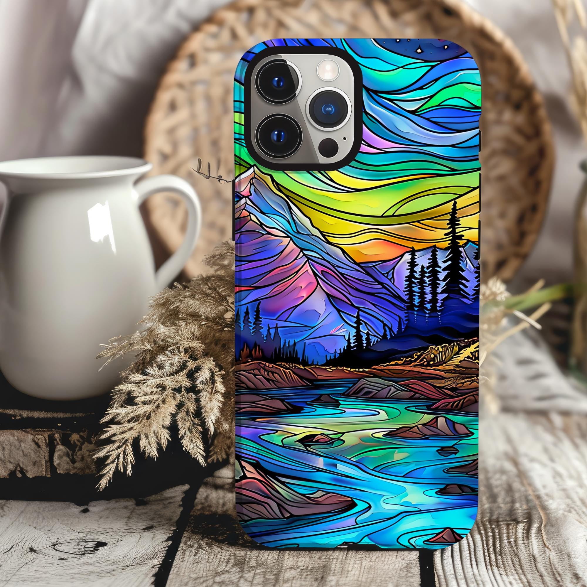 Aurora Night Sky Case With Northern Lights Celestial Glow for iPhone 17 ...