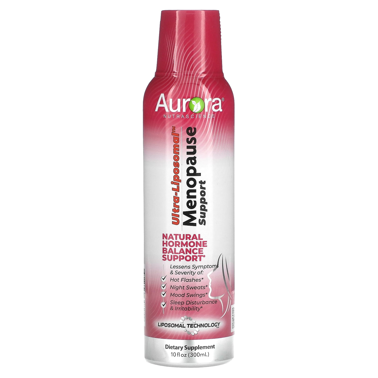 Aurora Nutrascience Ultra-Liposomal Menopause Support, 10 fl oz (300 ml ...