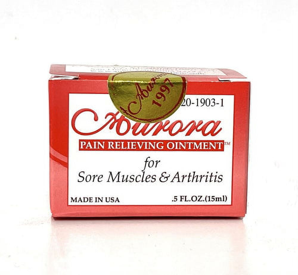 Aurora Pain Relieving Ointment - .5 FL. OZ - Walmart.com