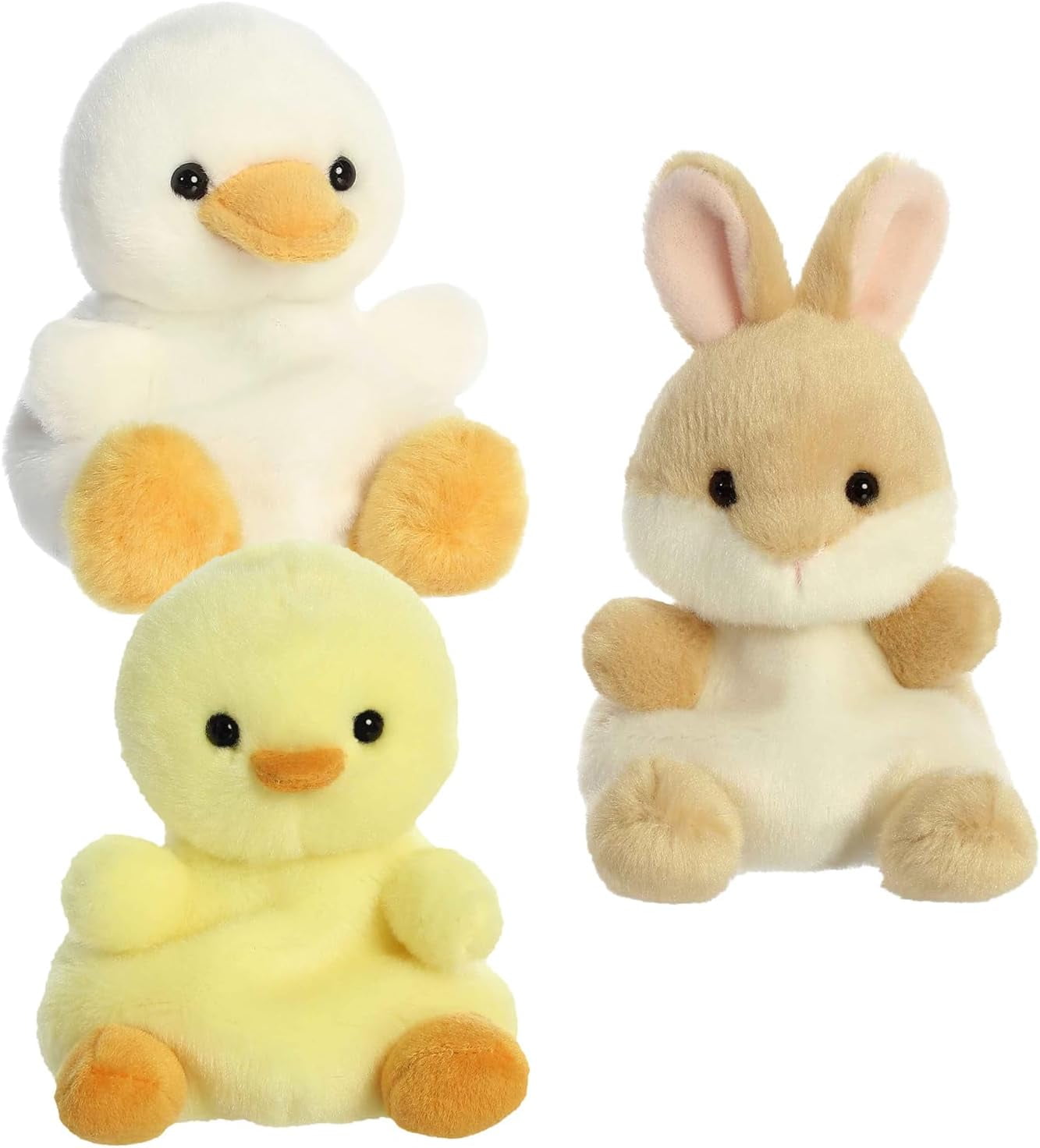 Aurora Palm Pals Plush, Set of 3: Gavin Goose, Betsy Chick & Ella Bunny ...