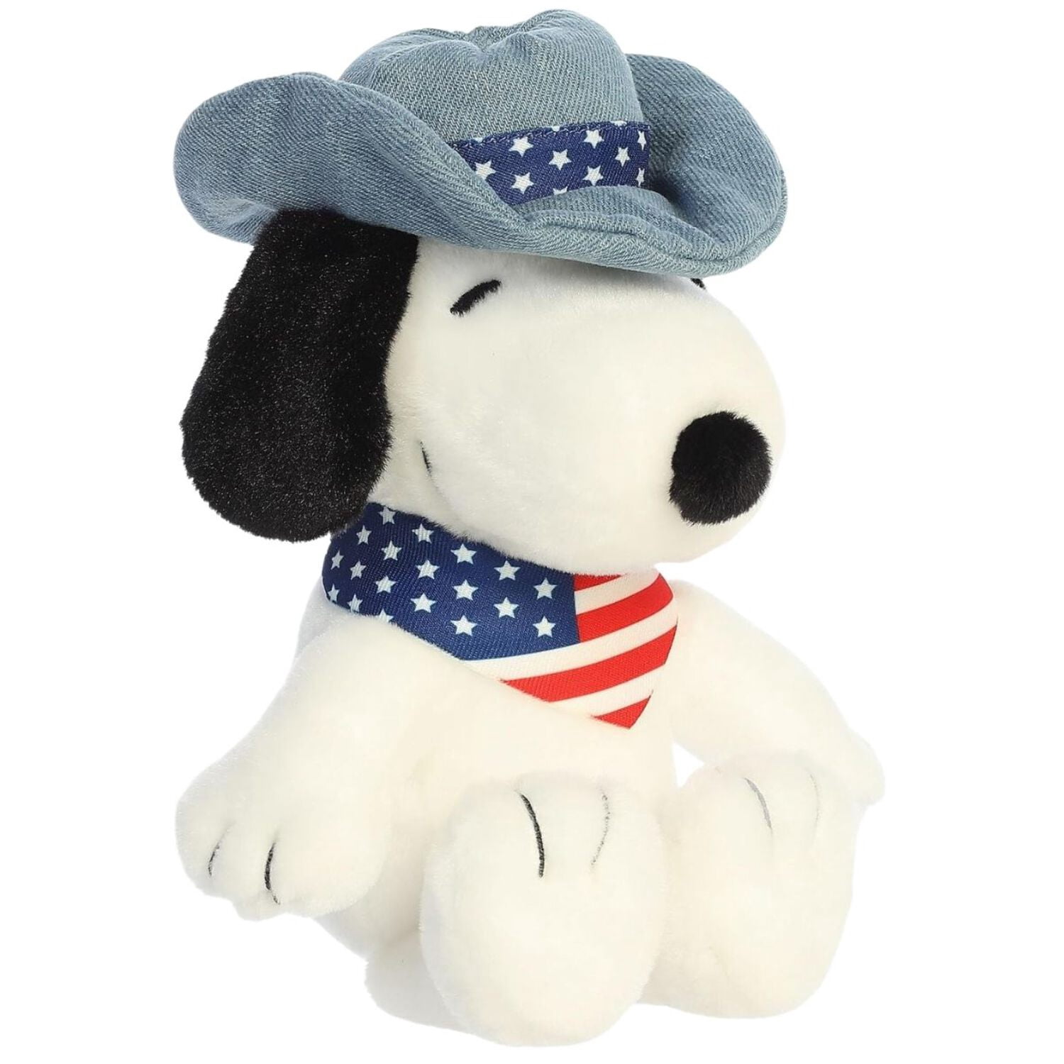 Aurora Peanuts Americana Snoopy 8-Inch Stuffed Animal Plush - Walmart.com