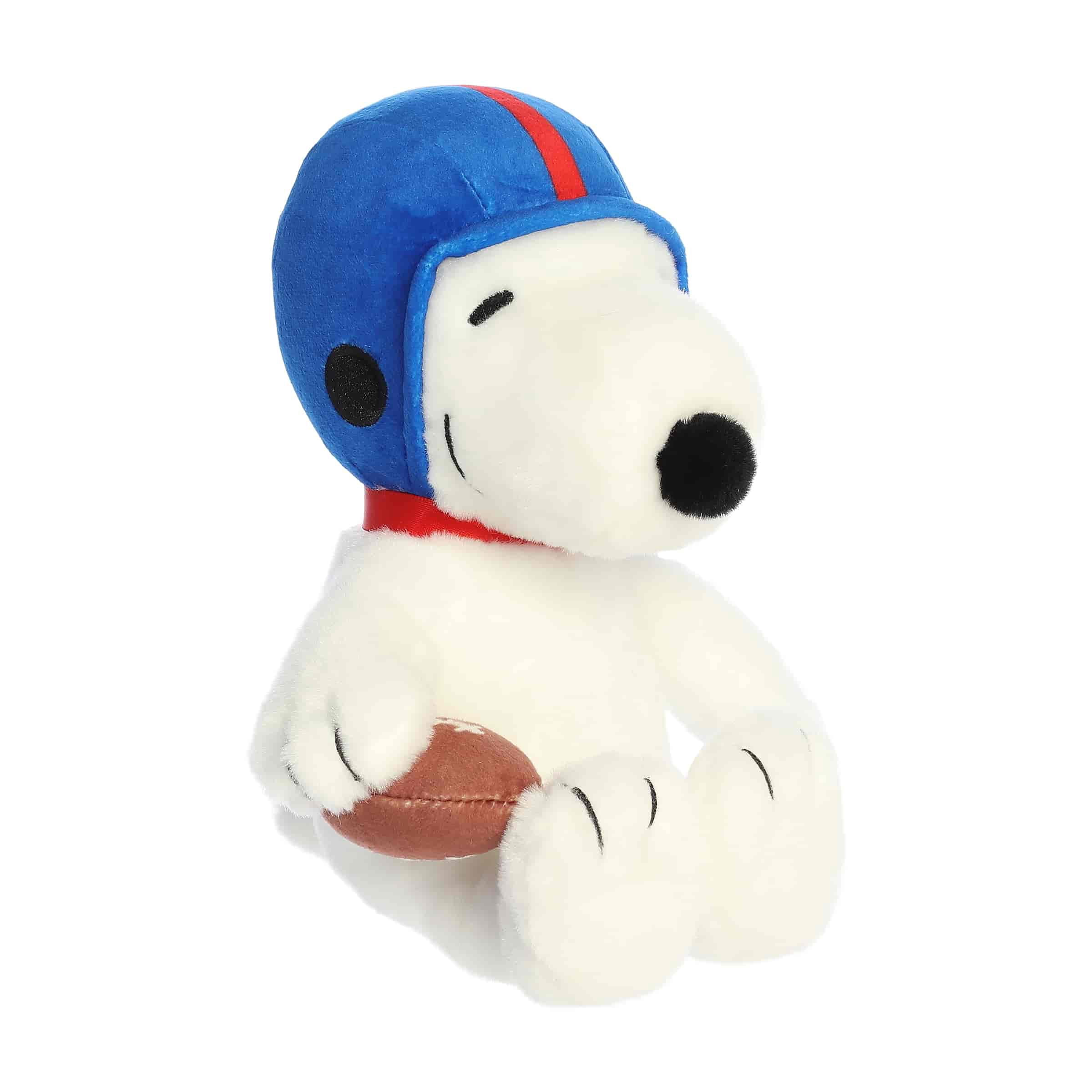 Aurora Peanuts Football Snoopy 8-Inch Stuffed Animal Plush - Walmart.com