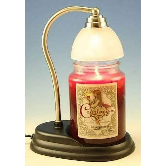 Aurora Pewter Candle Warmer and Courtneys 26 oz Candle - Our House ...