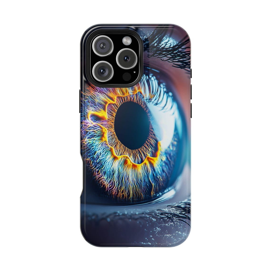Aurora Prismatic Eye Cosmic Abstract Artistic Design Phone Case with ...