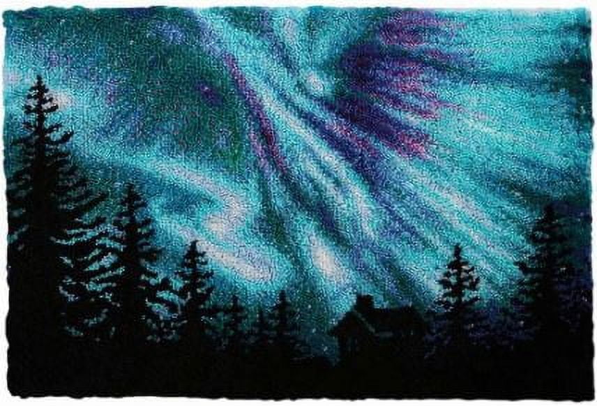 Aurora Rug Latch Hooking Kit - Tool Crafts Set (4 sizes available ...