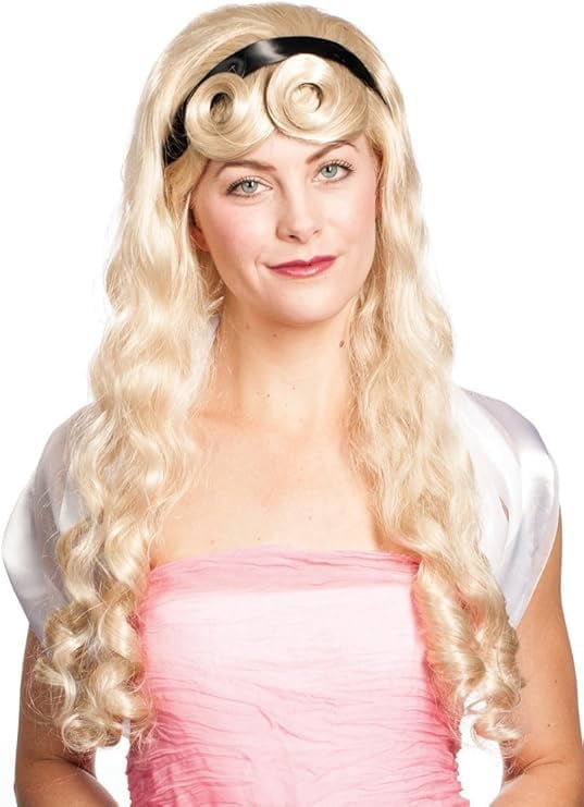 Aurora Sleeping Beauty color Light Blonde - Enigma Wigs Long Curly ...