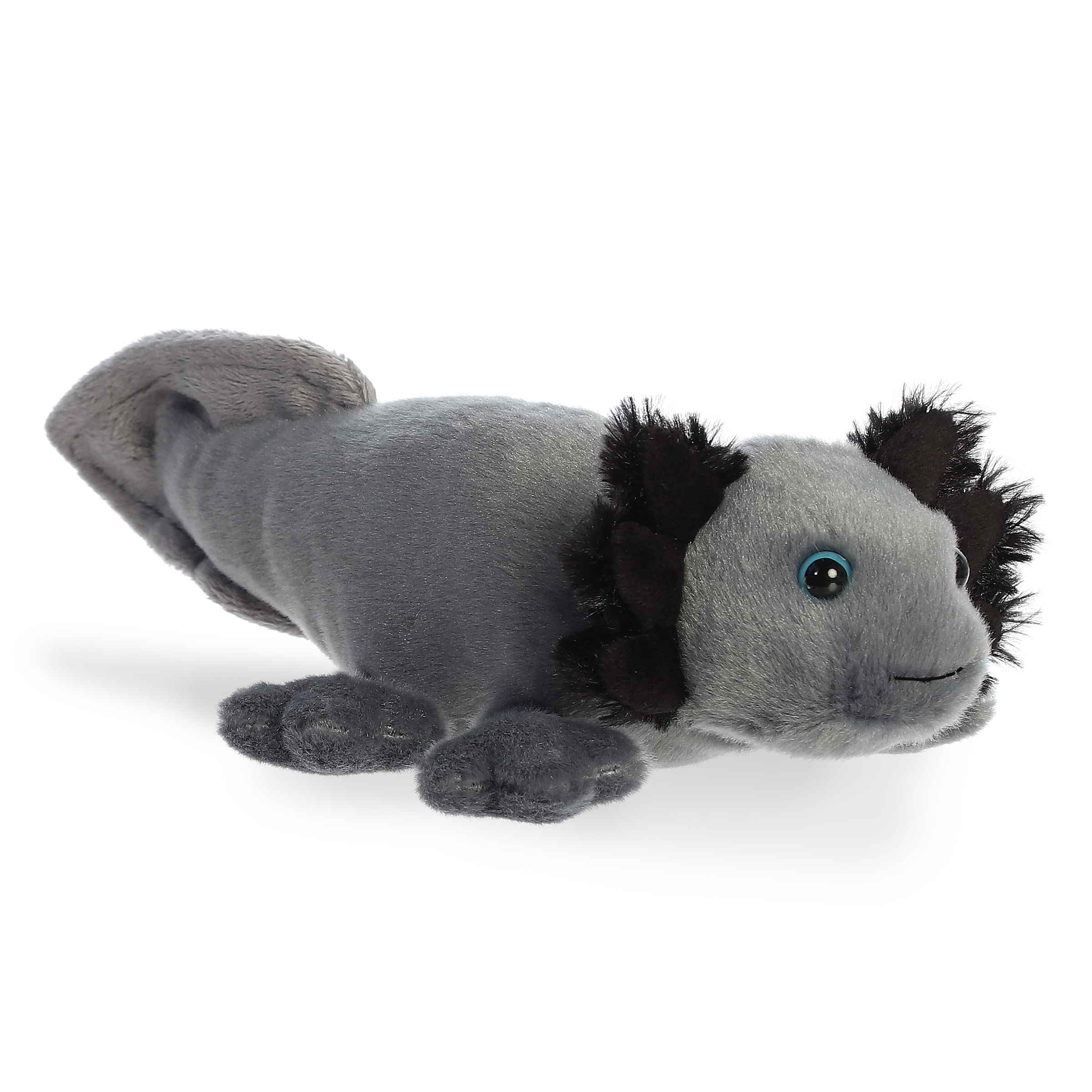 Aurora - Small Black Mini Flopsie - 10" Xochitl Black Axolotl ...