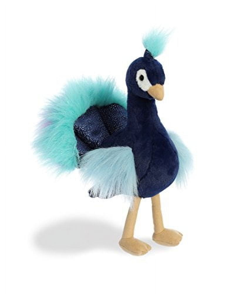 Aurora - Small Blue Luxe Boutique - 9" Mora Peacock - Exquisite Stuffed ...
