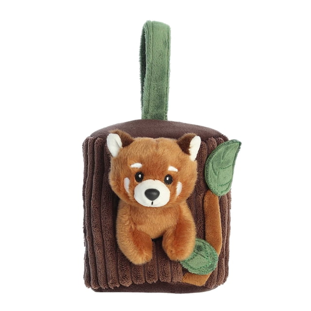 Aurora - Small Brown Hideouts - 6" Red Panda - Enchanting Stuffed ...