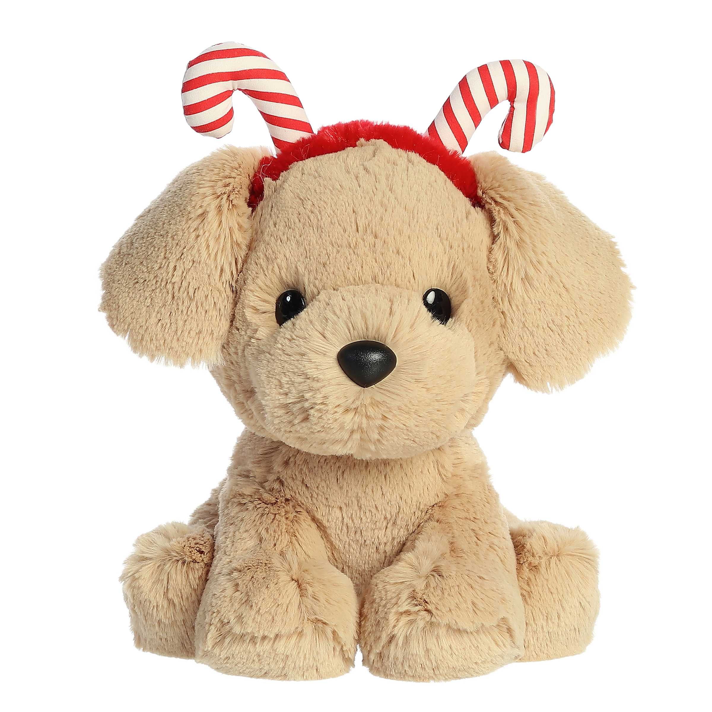 Aurora - Small Brown - Holiday Cheer 9" Buddy Yellow Lab - Festive ...