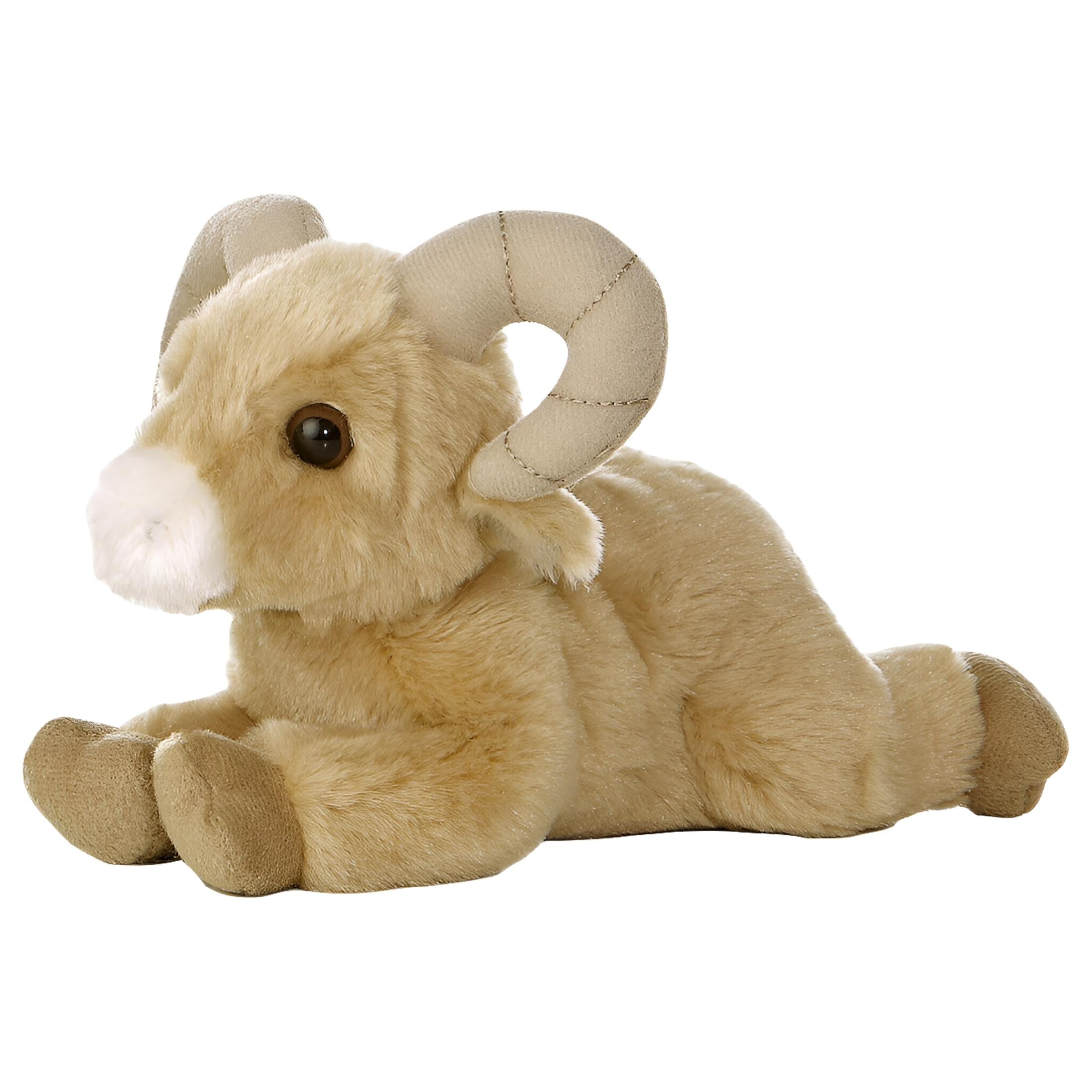 Aurora - Small Brown Mini Flopsie - 8" Big Horn Sheep - Adorable ...