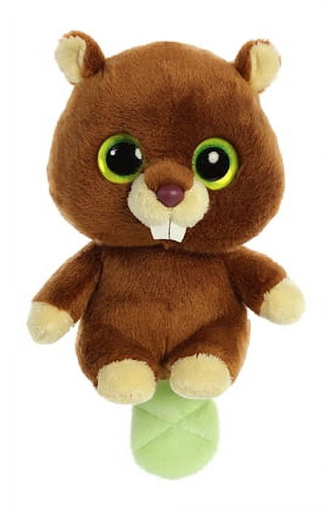 Aurora Yoohoo 8 inch Trevor Beaver Stuffed Animal Toy - Brown - Walmart.com