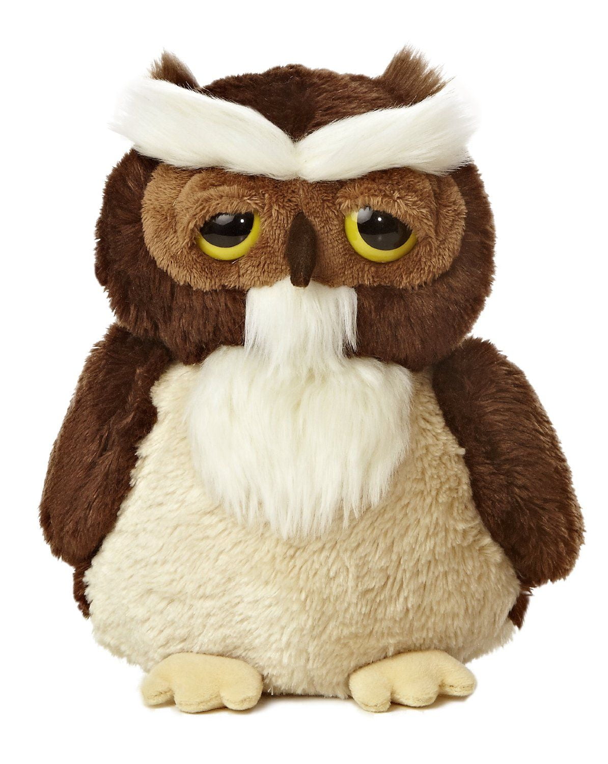 Aurora World Plush - Dreamy Eyes - SMITTY the Dark Brown Owl (10 inch ...