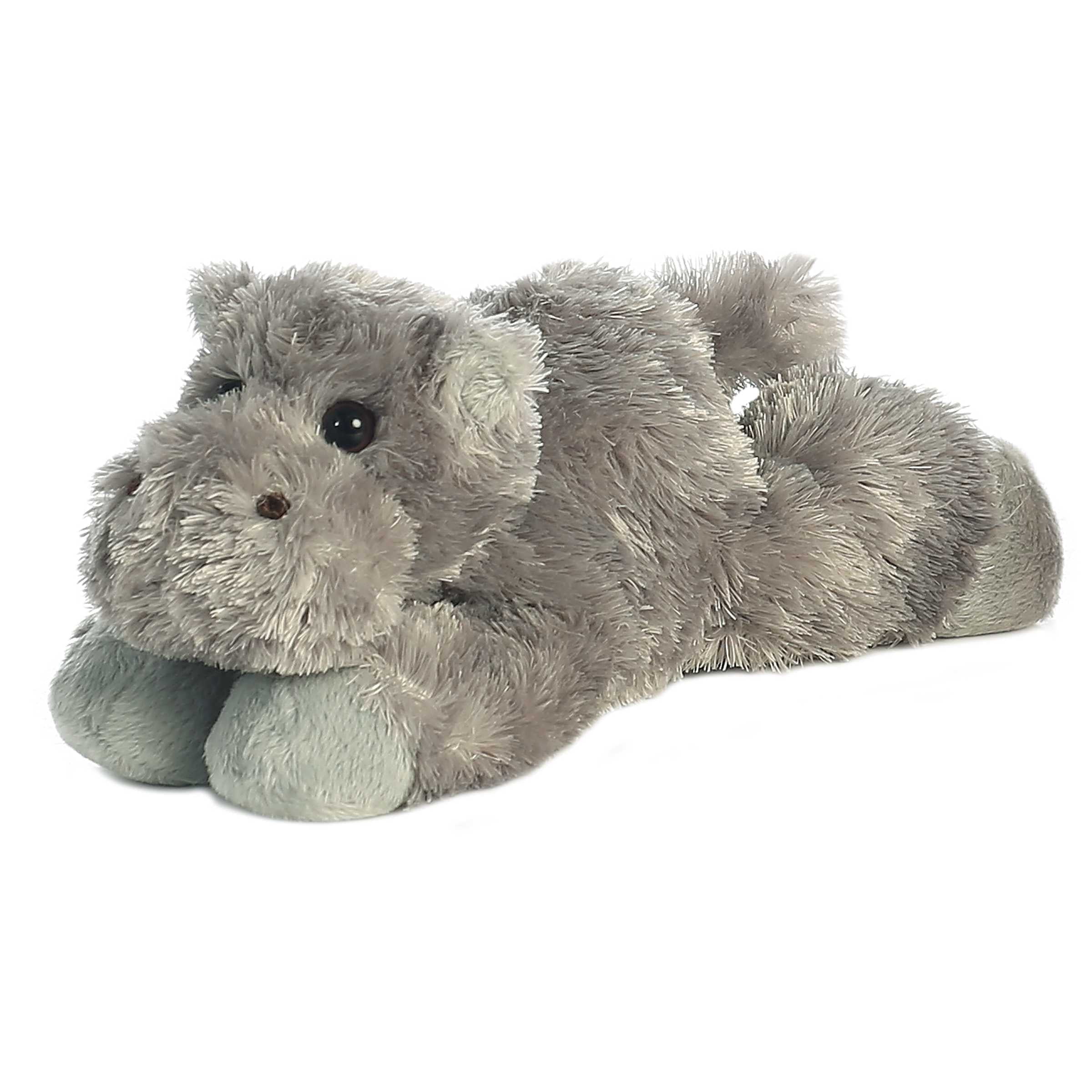 Aurora - Small Gray Mini Flopsie - 8" Howie - Adorable Stuffed Animal ...
