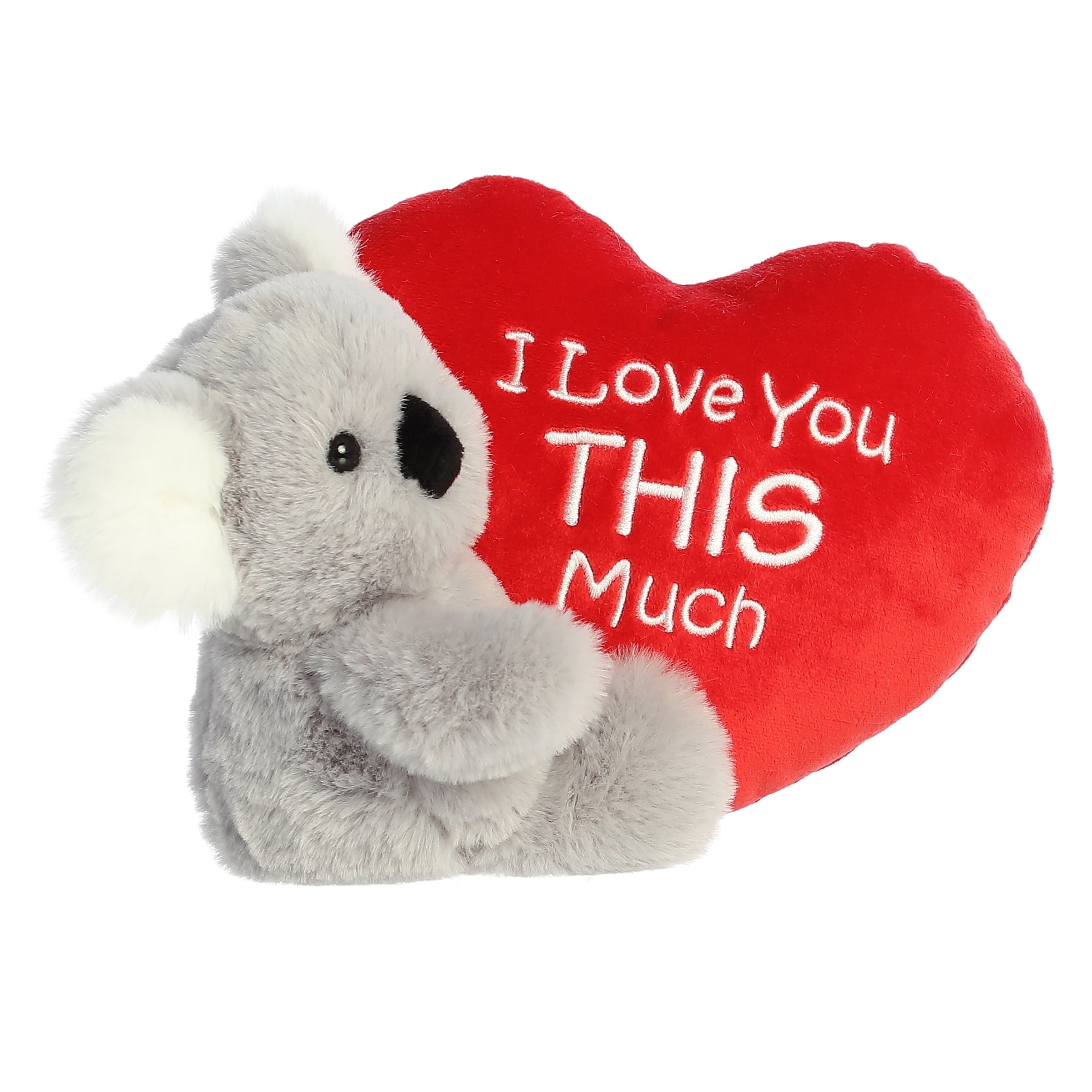 Aurora - Small Gray Valentine - I Love You This Much 9.5" Koala ...