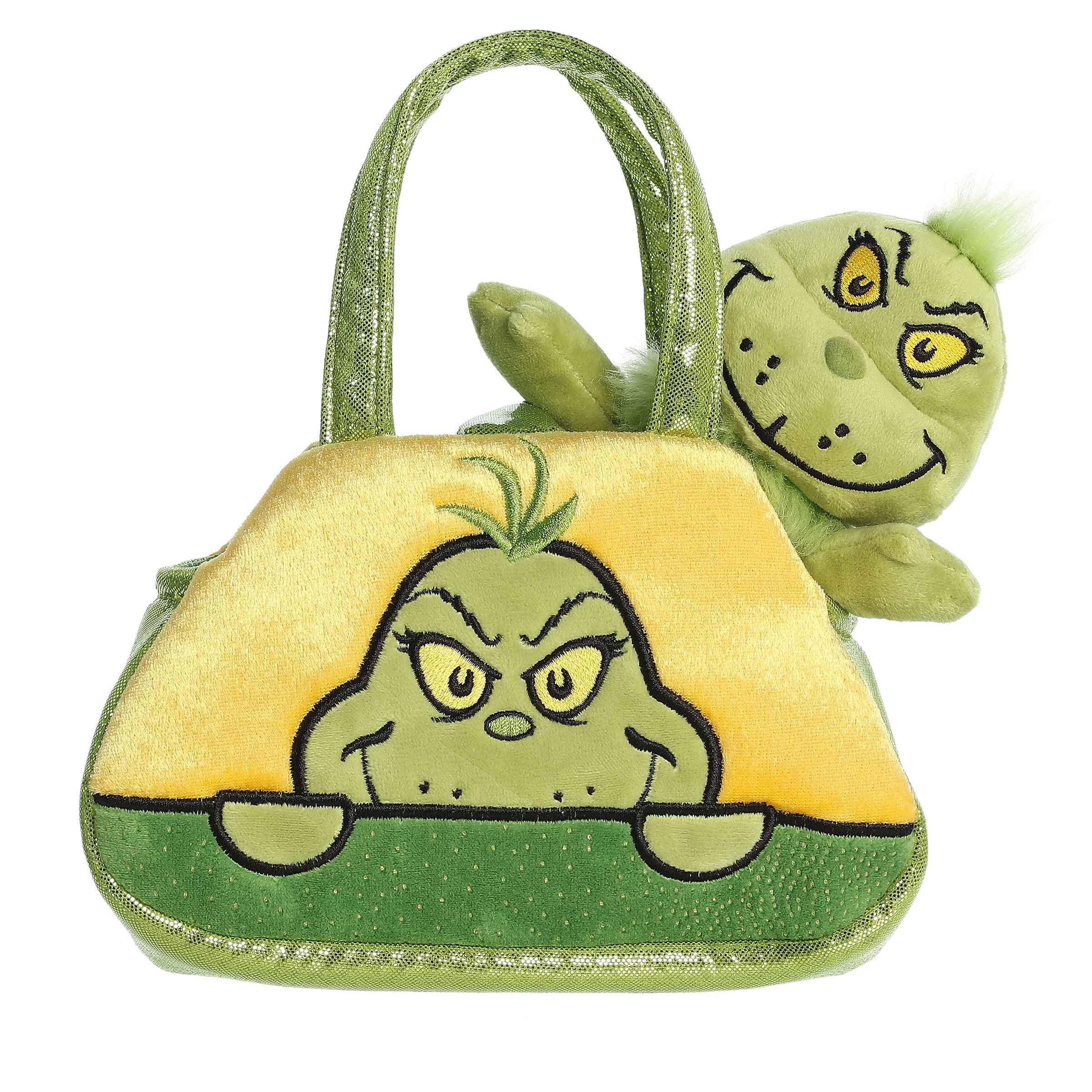 Aurora - Small Green Dr. Seuss - Fancy Pal 7.5" Peek-A-Boo Grinch ...