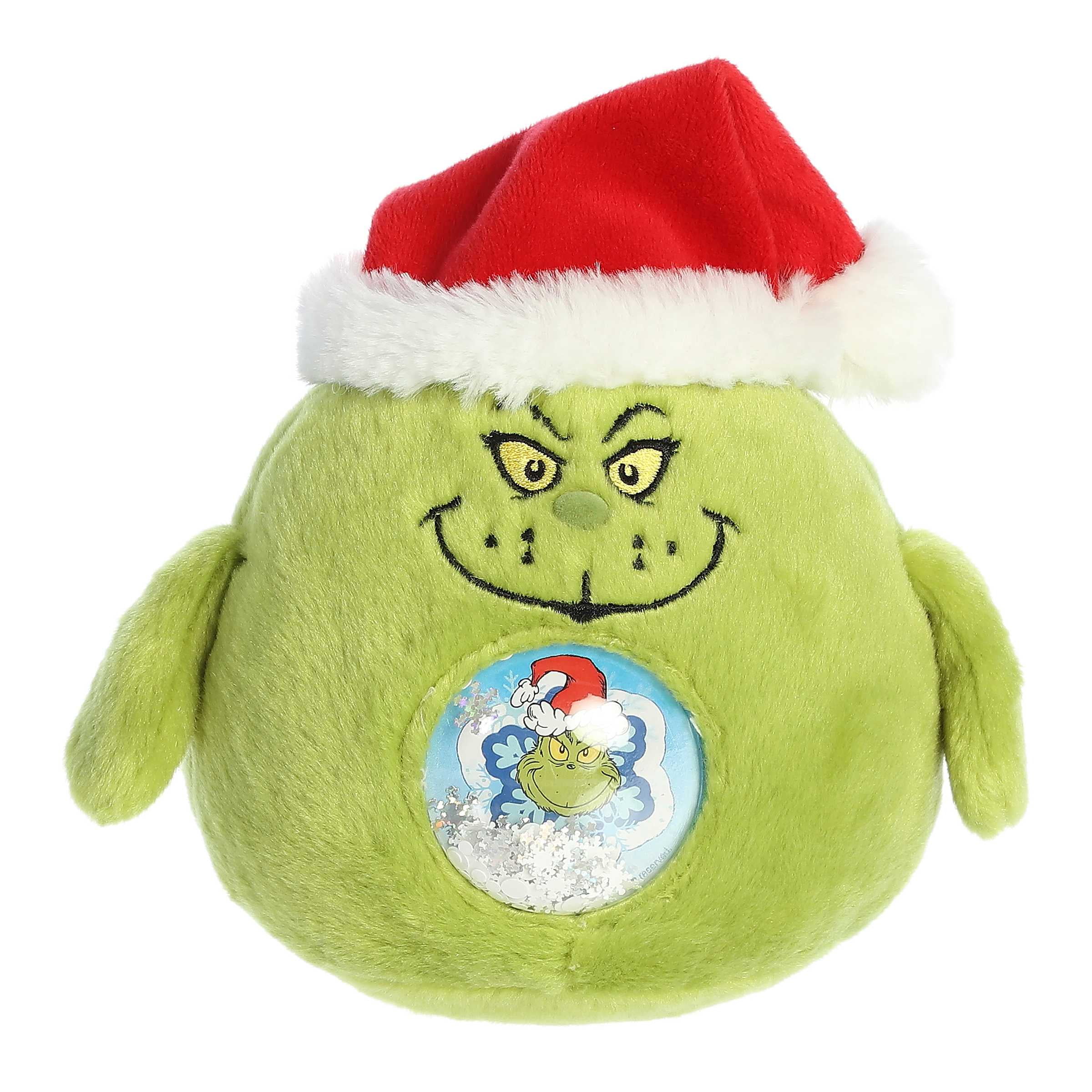 Aurora - Small Green Dr. Seuss - Shaker 7.5" Grinch - Whimsical Stuffed ...