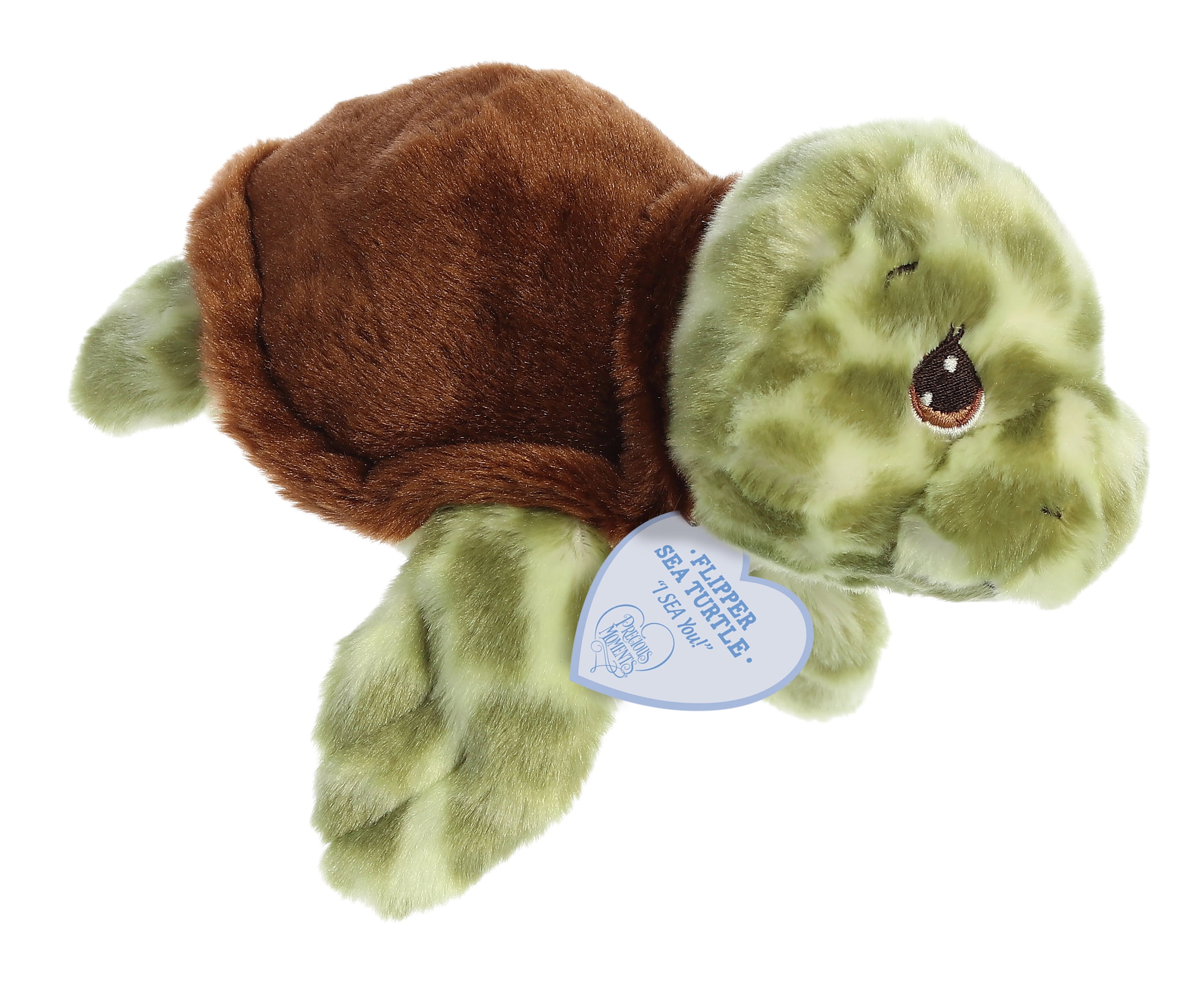 Aurora Precious Moments - 8.5" Flipper Sea Turtle - Walmart.com