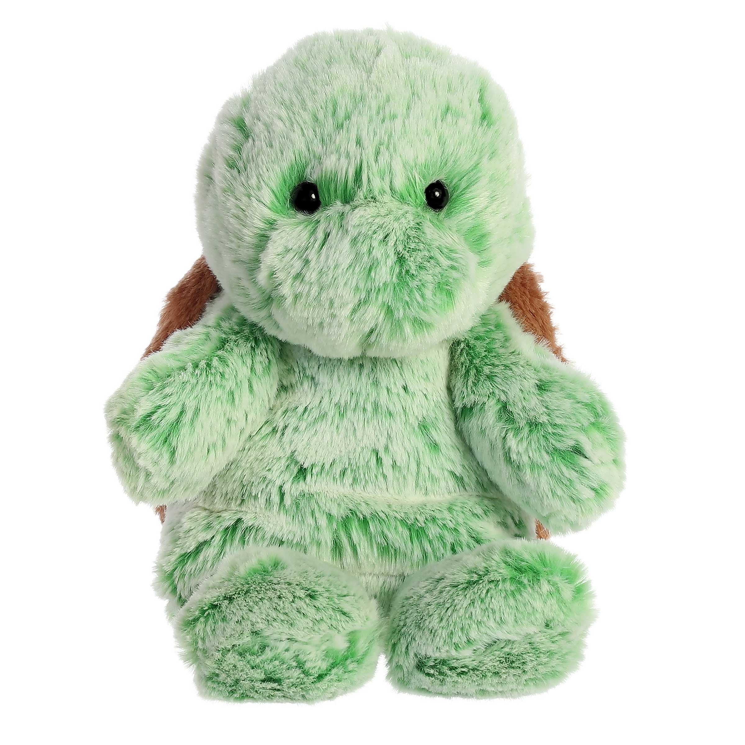Aurora - Small Green Sweet & Softer - 9" Turtle - Snuggly Stuffed ...