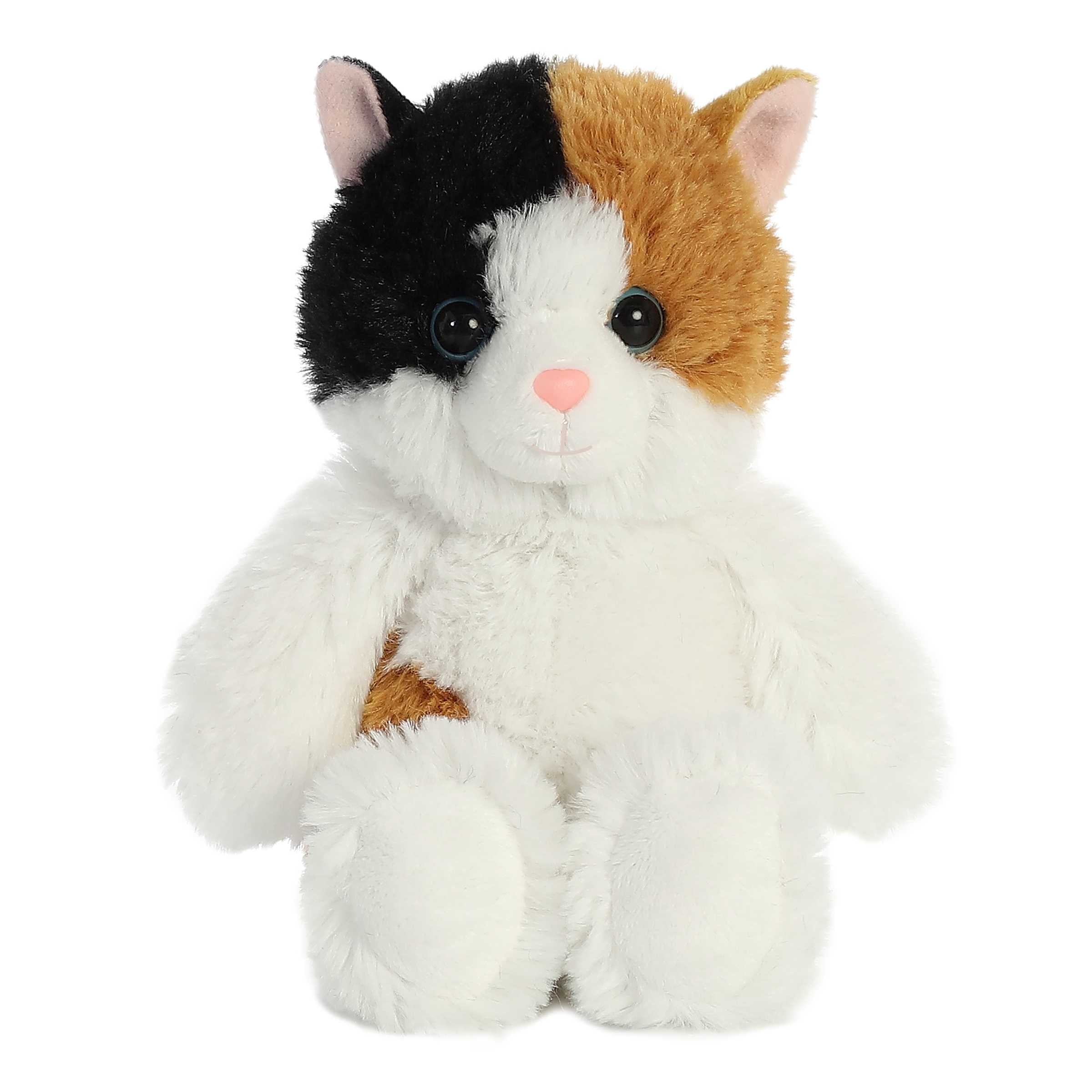 Aurora - Small Multicolor Cuddly Friends - 8" Esmeralda Cat - Playful ...