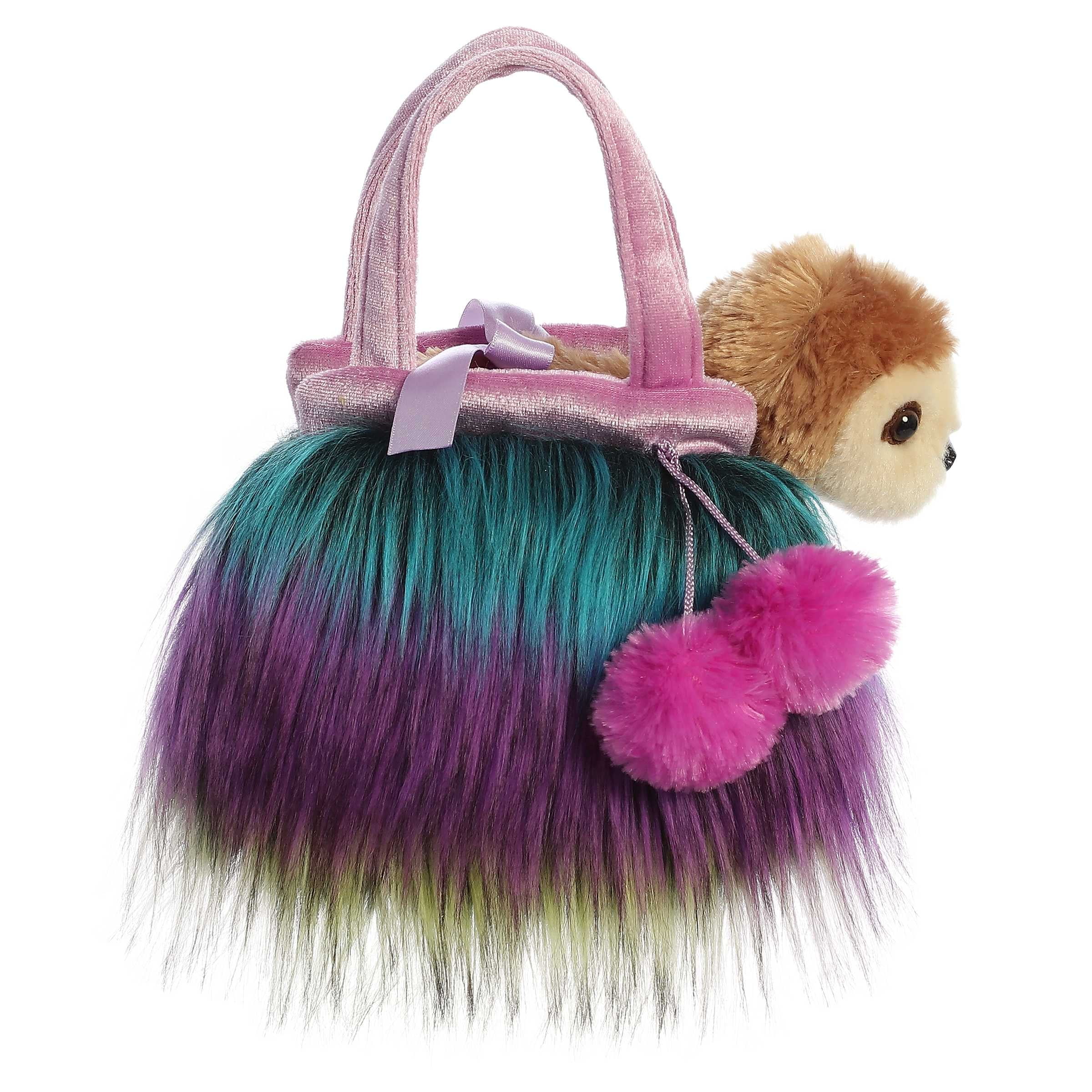 Aurora - Small Multicolor Fancy Pals - 7" Furries Moonrise Sloth ...