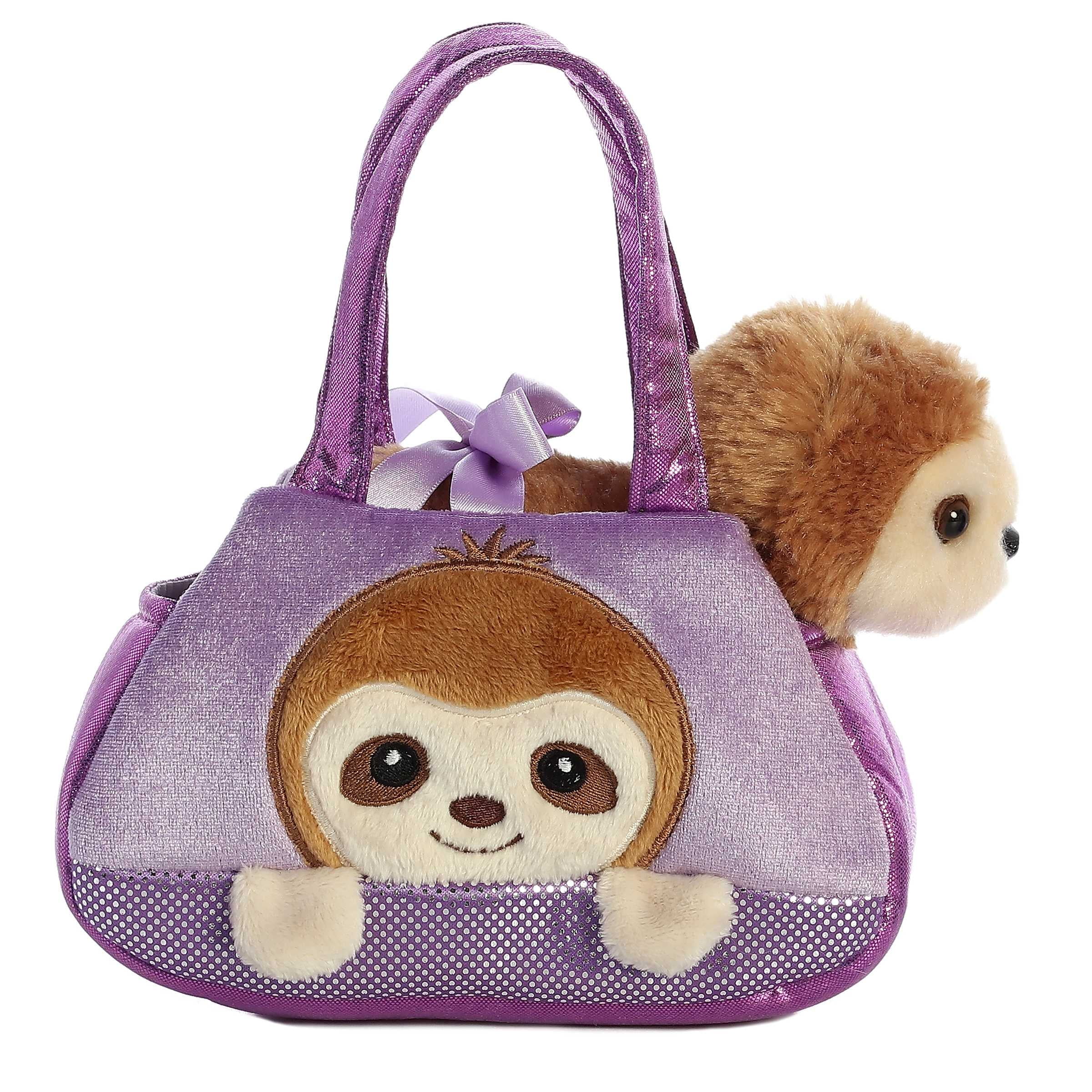 Aurora - Small Multicolor Fancy Pals - 7" Peek-A-Boo Sloth ...