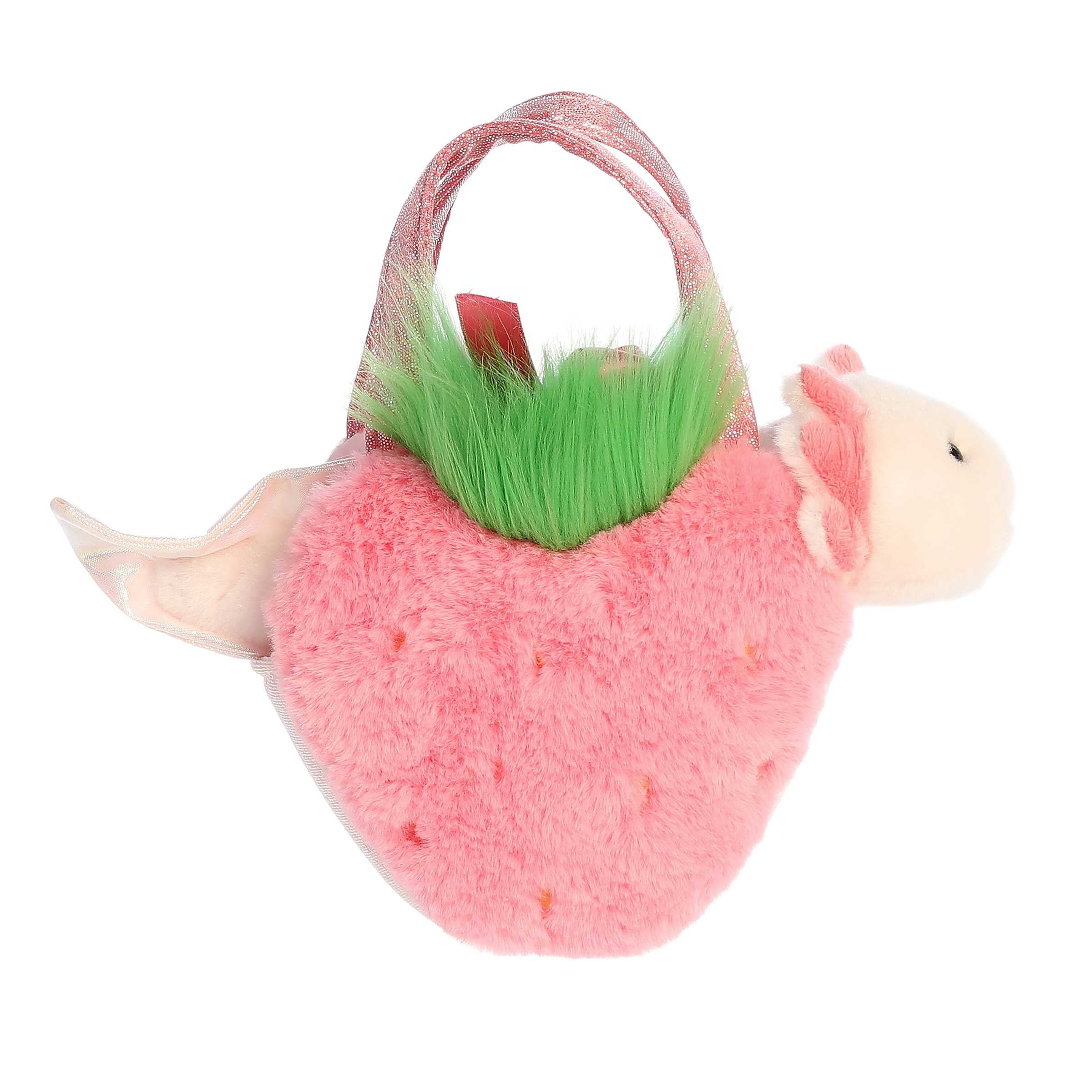 Aurora - Small Pink Fancy Pals - 8" Strawberry Axolotl - Fashionable ...
