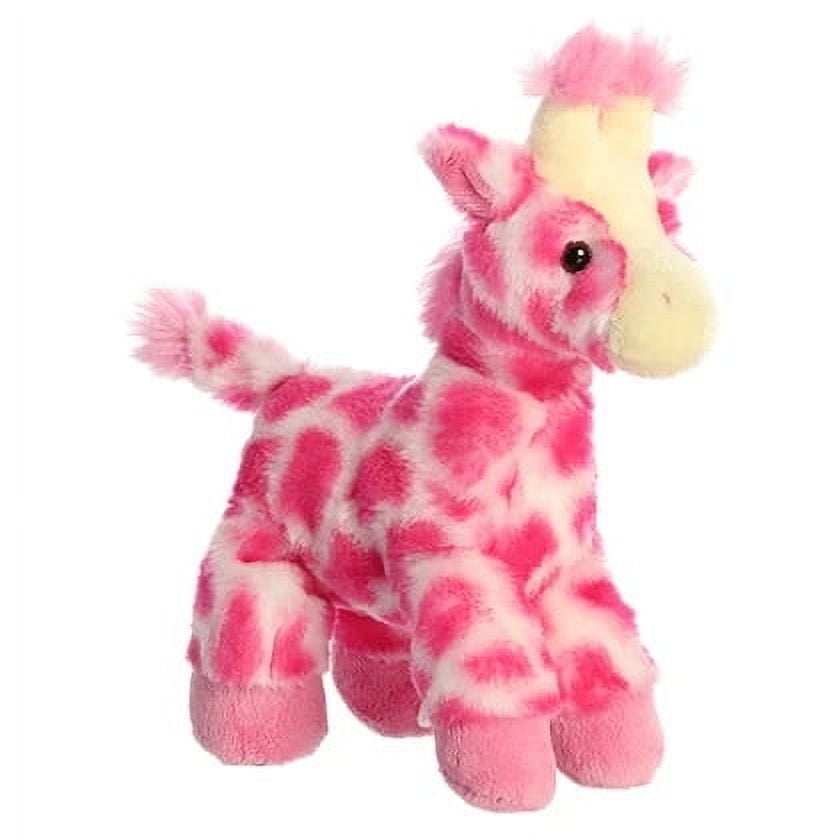 8" Aurora World Mini Flopsie Plush - Fuschia Giraffe - Walmart.com