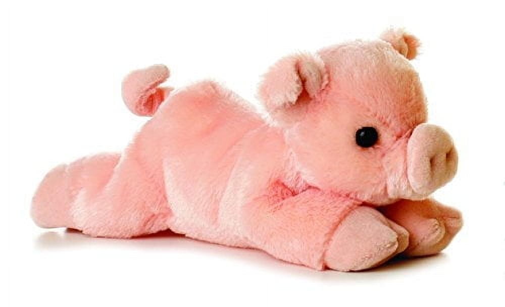 "Aurora - 8"" Mini Flopsie Percy Pig - Soft and Fluffy Stuffed Animal ...