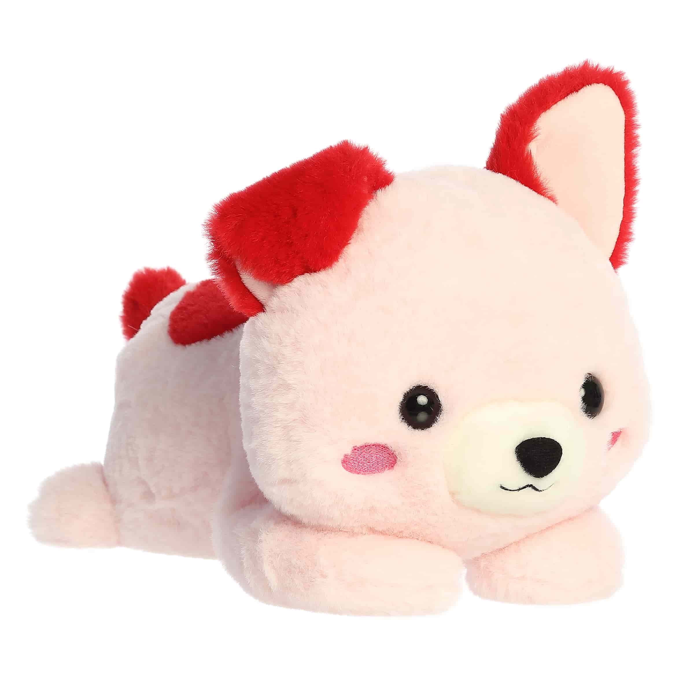 Aurora - Small Pink Playful Stuffed Animal - 11" Paige Puppy - Too Cute ...
