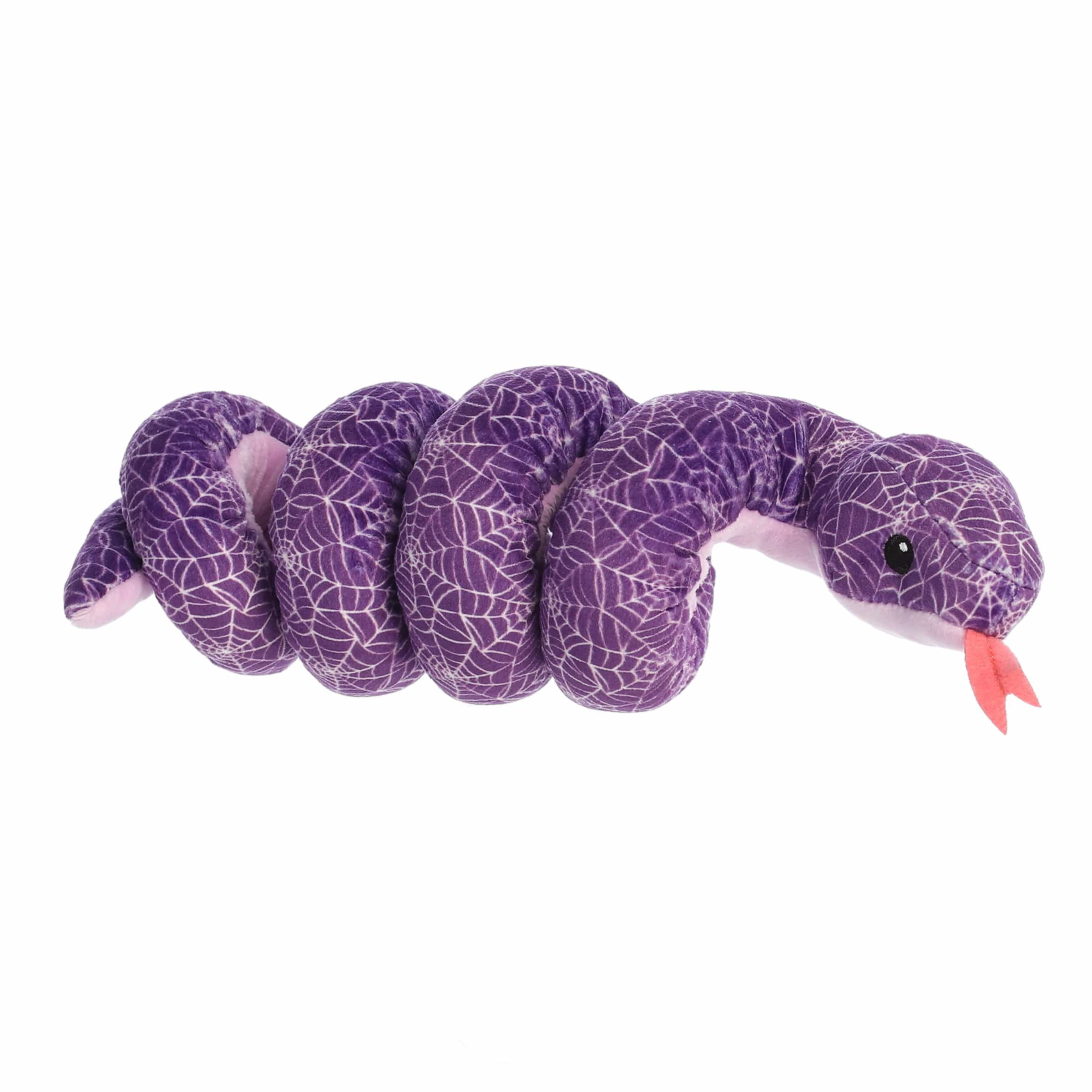 Aurora - Small Purple Spooky Stuffed Animal - Wrist Wranglers Web Weaver Snake - Snake - Walmart.com