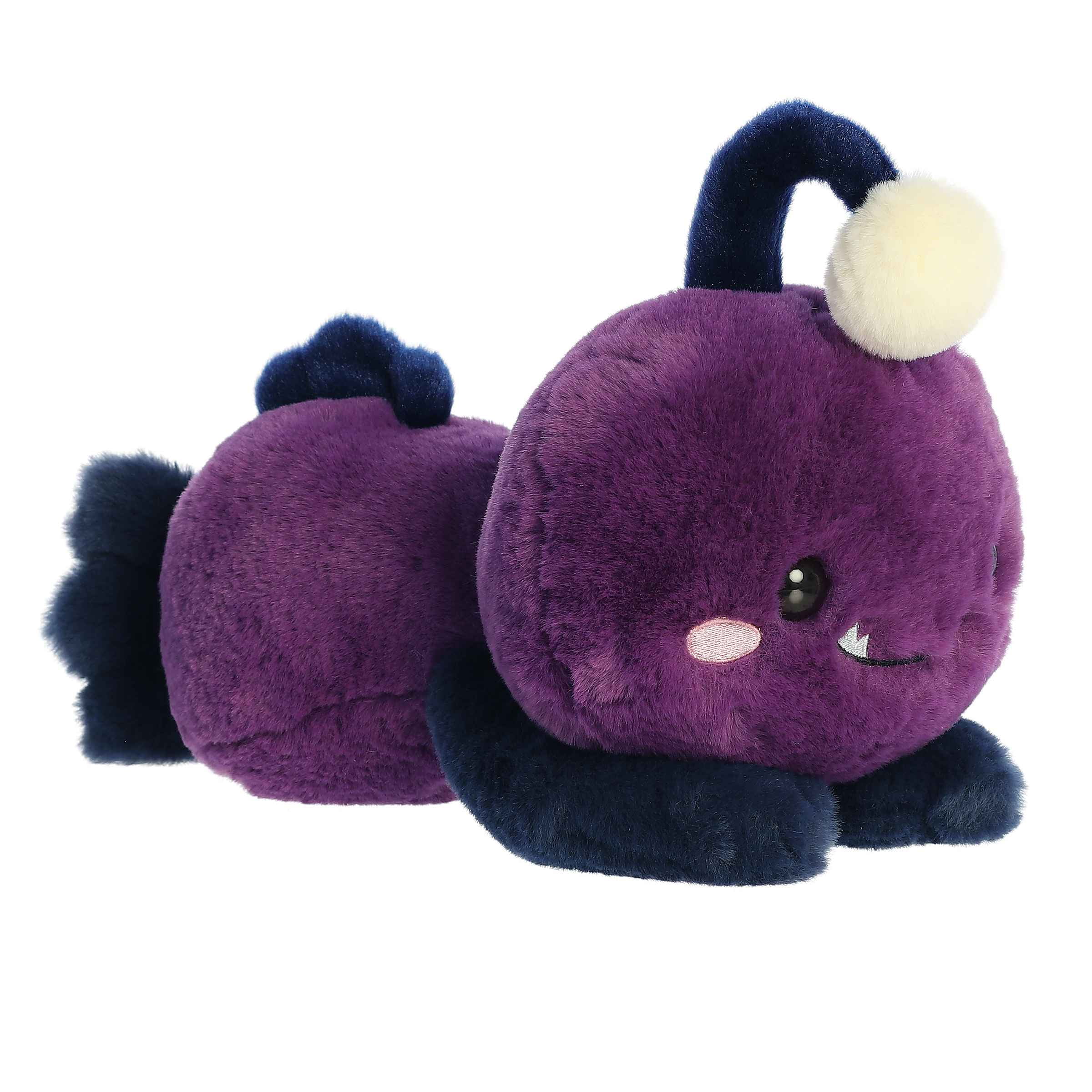 Aurora - Small Purple Too Cute - 9" Ani Angler Fish - Playful Stuffed ...
