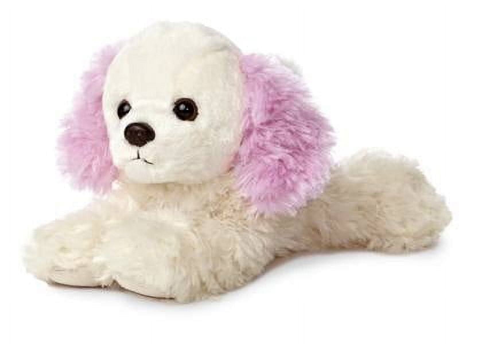 Aurora 8 in. Adorable Mini Flopsie Chloe Plush Puppy Toy, White ...
