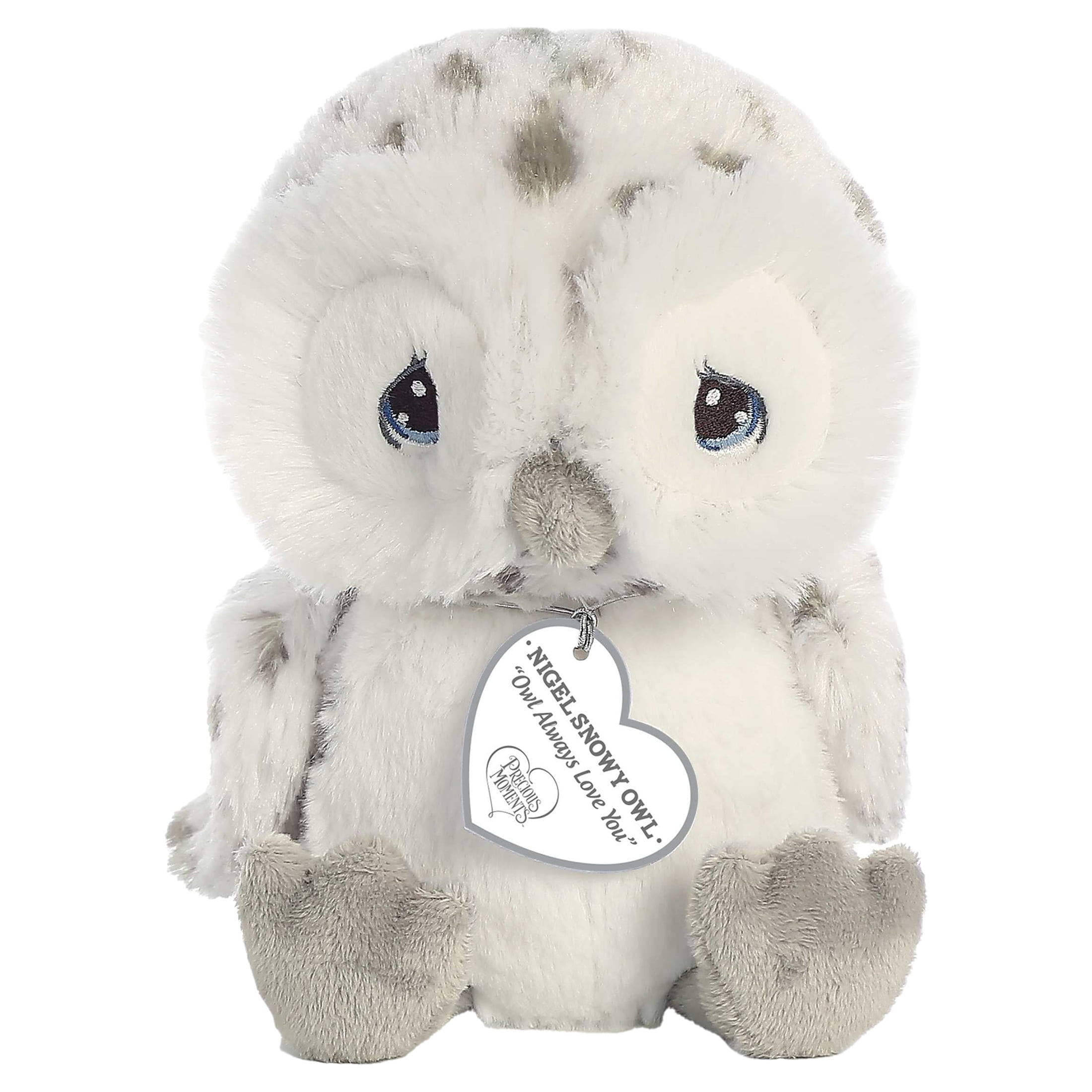 Aurora Precious Moments Nigel Snowy Owl Plush Toy - Inspirational ...